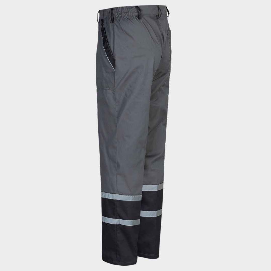 Construction Worker Summer Work Trousers With Reflective Elements ...