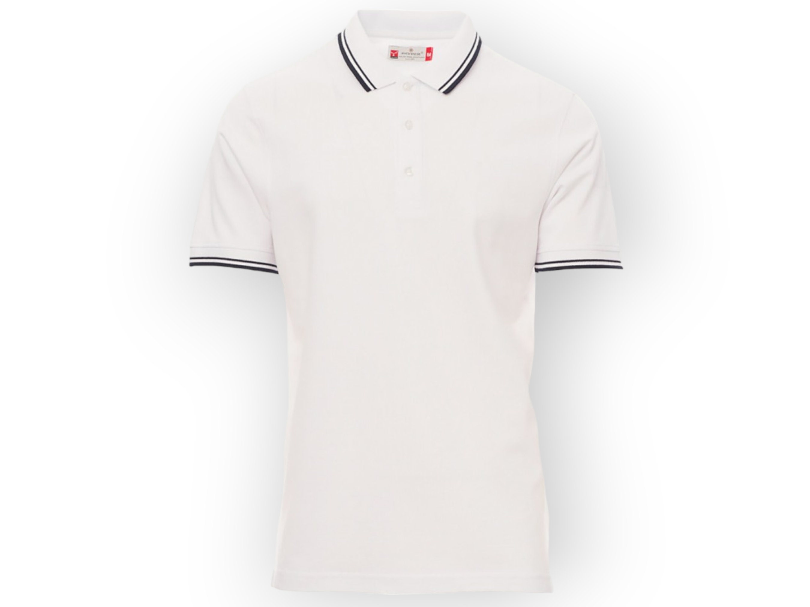 Mens Professional Work Polo Shirt - Short-sleeve Office Collared Top ...