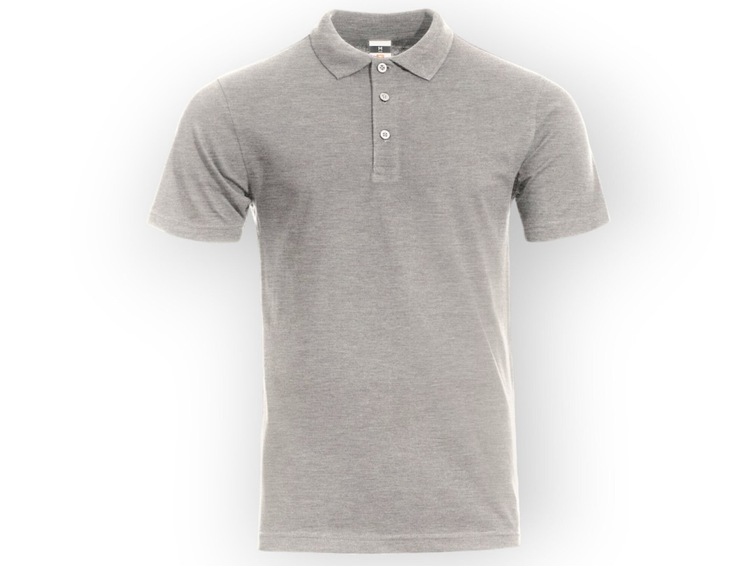 Mens Work Polo T-shirt for Office Staff - Short-sleeved Collared Polo ...