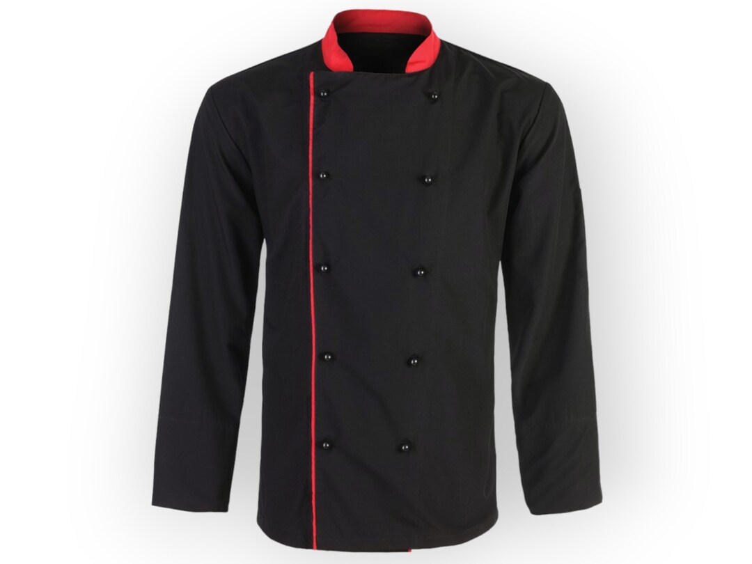 Unisex Chef Coat With Long Sleeves - Confectionery Culinary ...