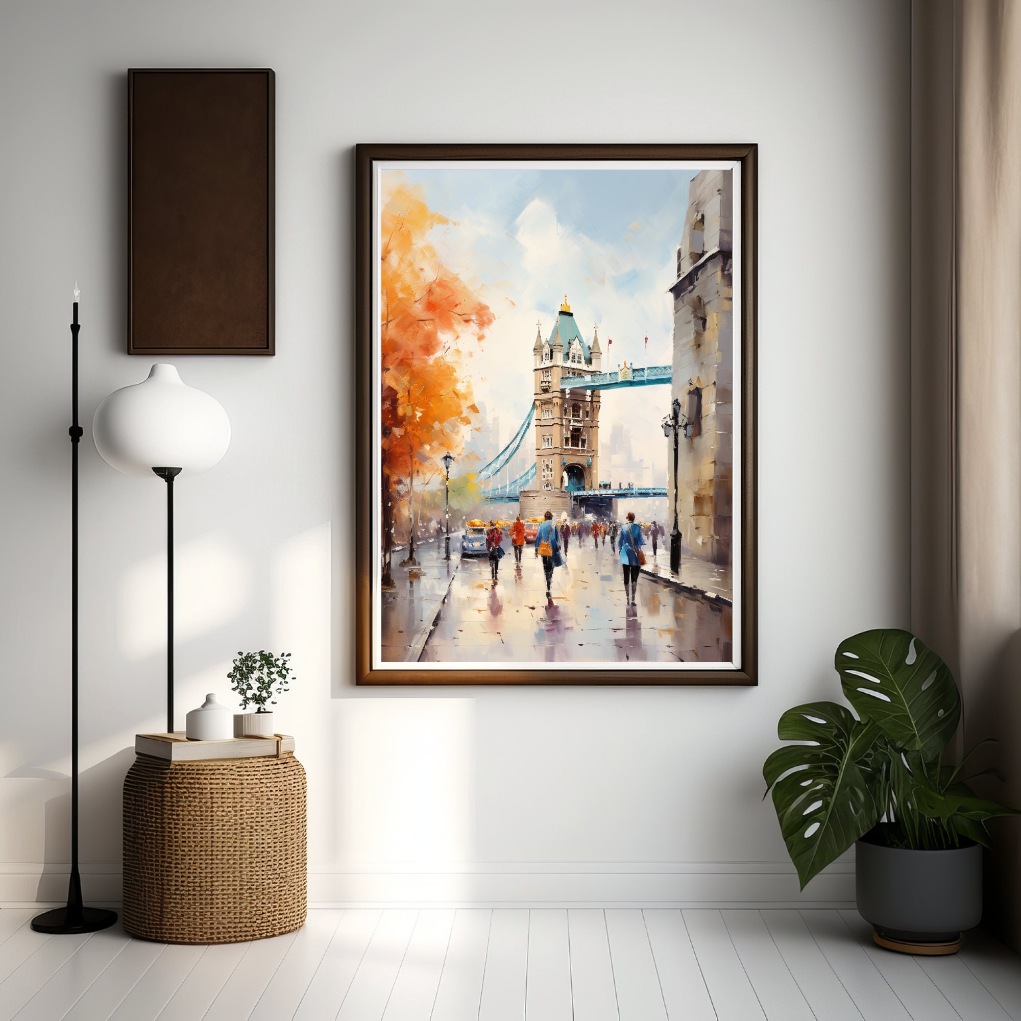 Printable Tower Bridge Art Digital Download Wall Art - Etsy