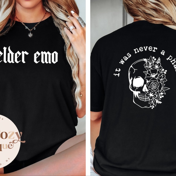 Emo Crop Shirt - Etsy
