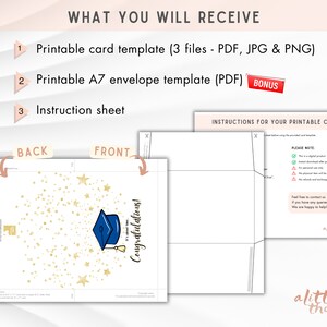 Printable Happy Graduation Day Card, Congratulations Grad, Graduation ...