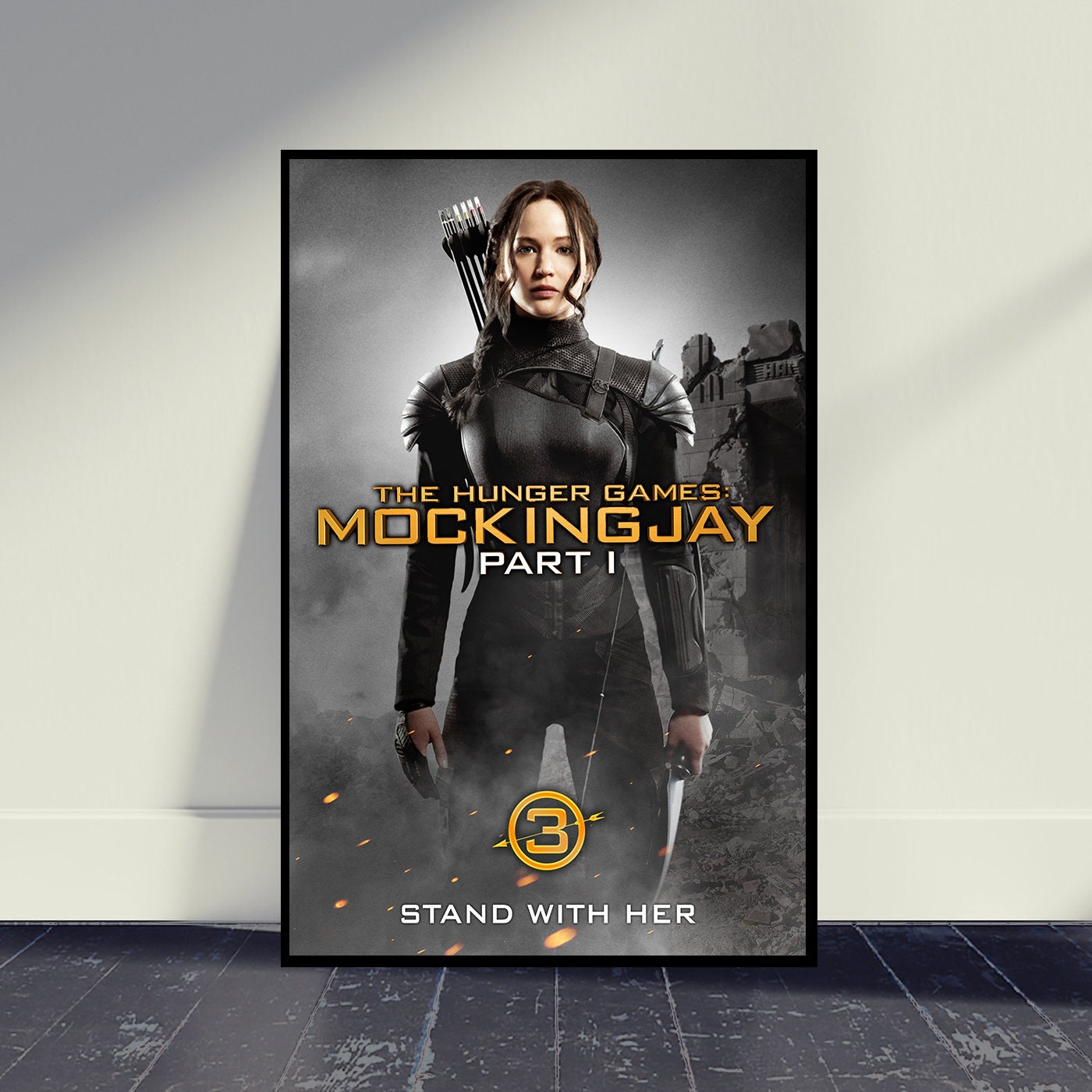 Mockingjay Part 1 Peeta Poster