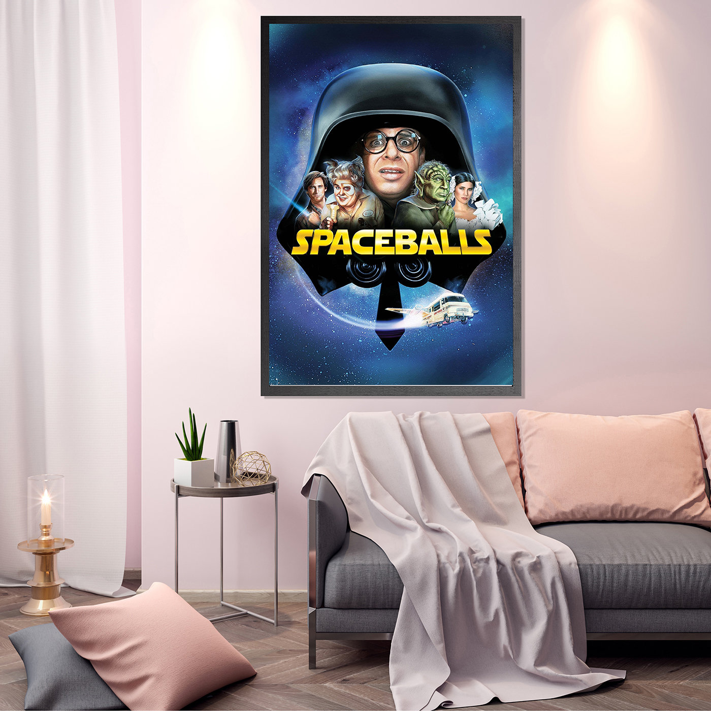 Spaceballs 1987 Movie Poster Wall Art sold by Taillight Tamara | SKU ...