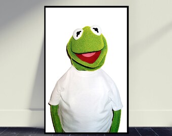 Mona Lisa Kermit the Frog Muppets Fine Art Print - Etsy Canada