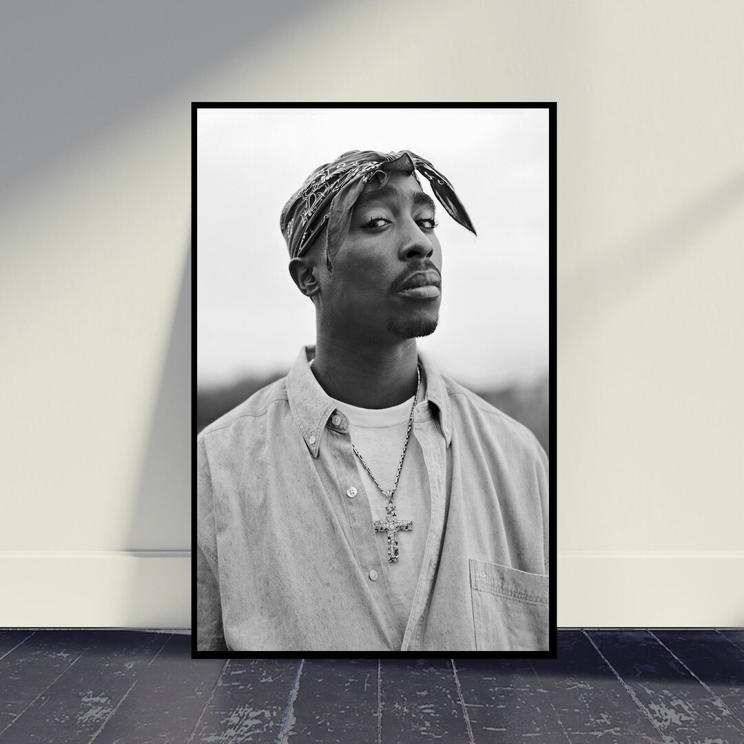 Digital Tupac Shakur 2pac Poster Wall Decor Room Decor Home - Etsy