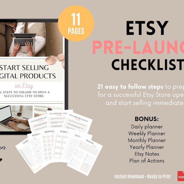 Etsy Shop Setup Guide - Etsy