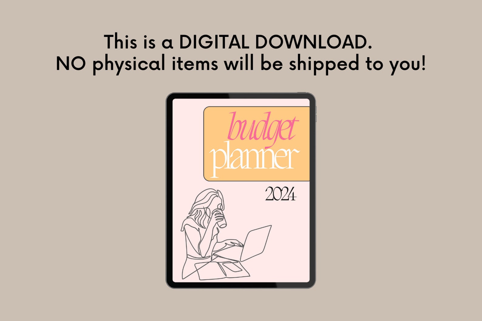 Printable Budget Planner 2024, Planner Template, Abundance, Expense ...