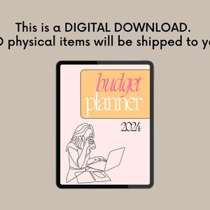 Printable Budget Planner 2024, Planner Template, Abundance, Expense ...