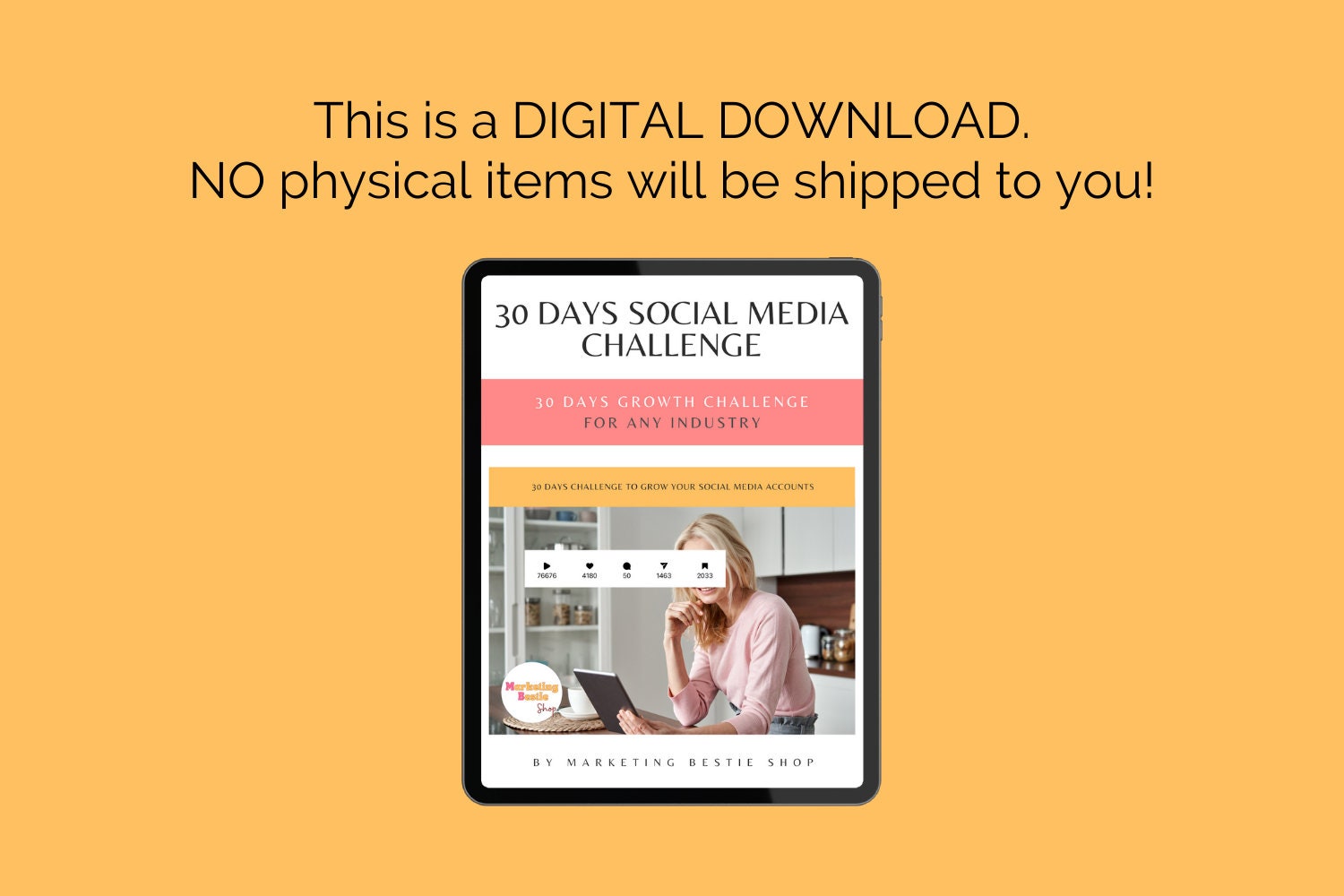 30 Days Social Media Challenge, Instagram Growth, Faceless Marketing, Content Calendar, Chat GPT ...