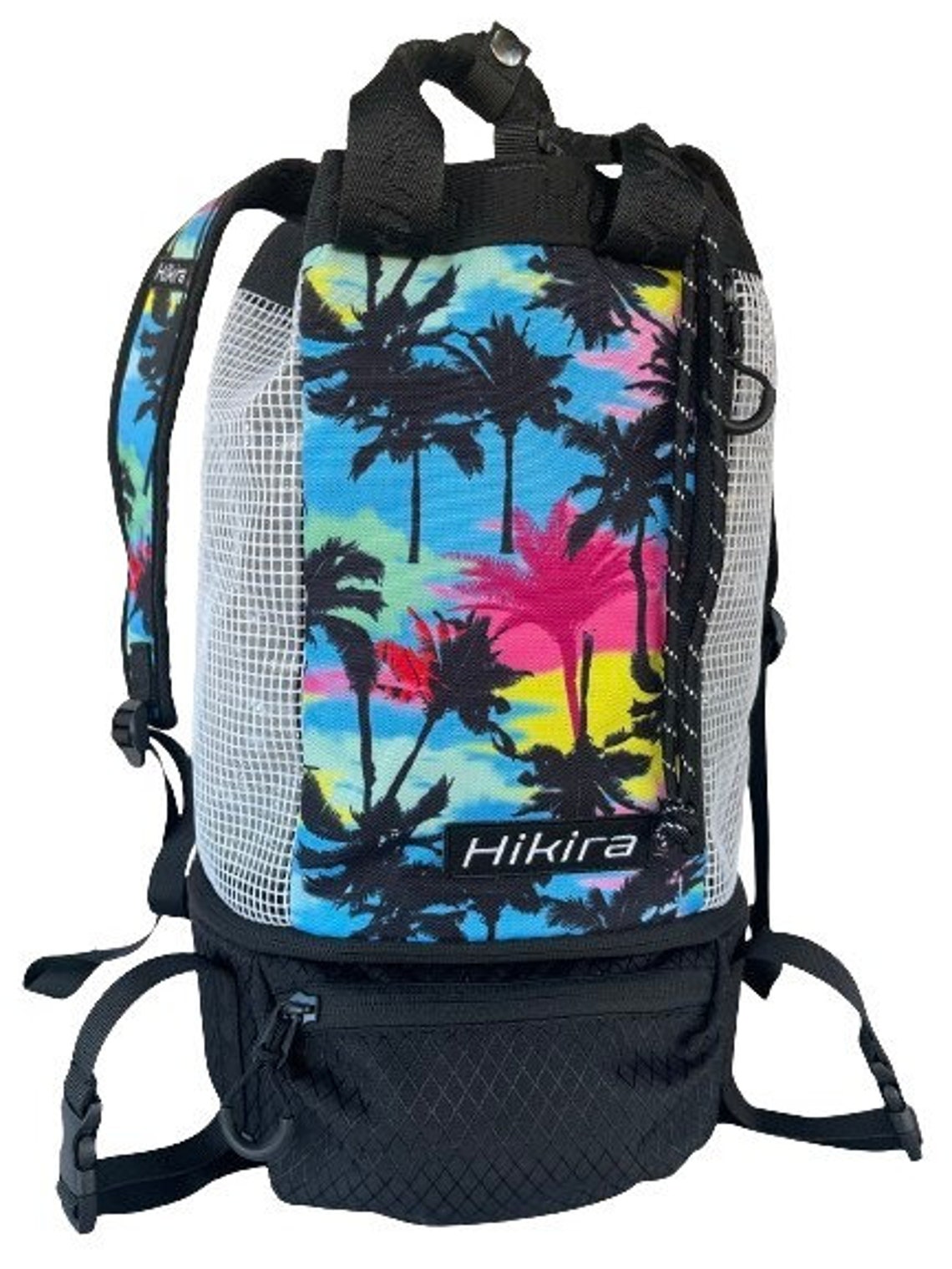 Hikira Drawstring Backpack Palm Tree-large. W/trolley Sleeve. See ...