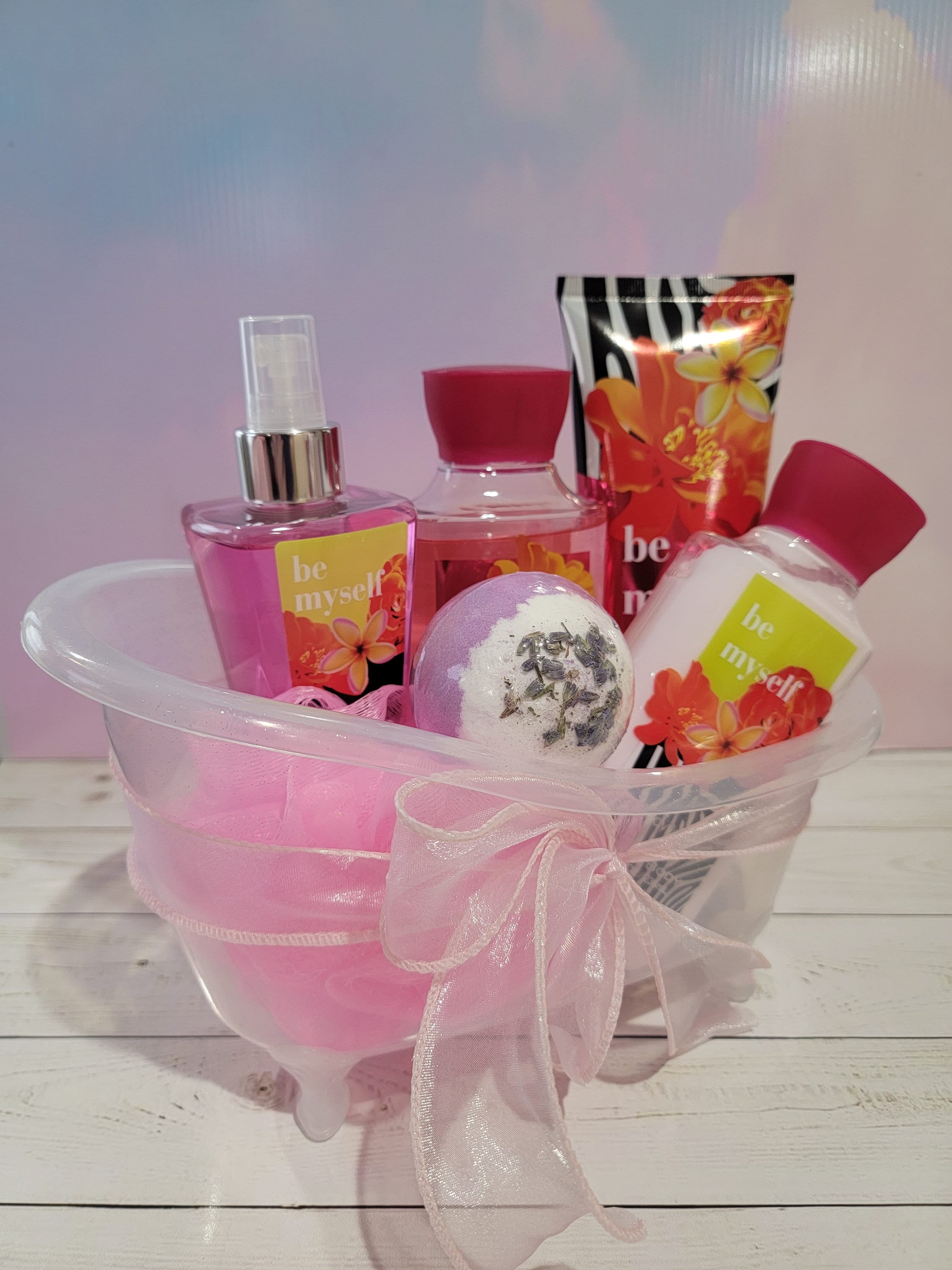 Spa Gift Set, Mini Bath Tub Spa Gift Set, Body Care Gift Set - Etsy
