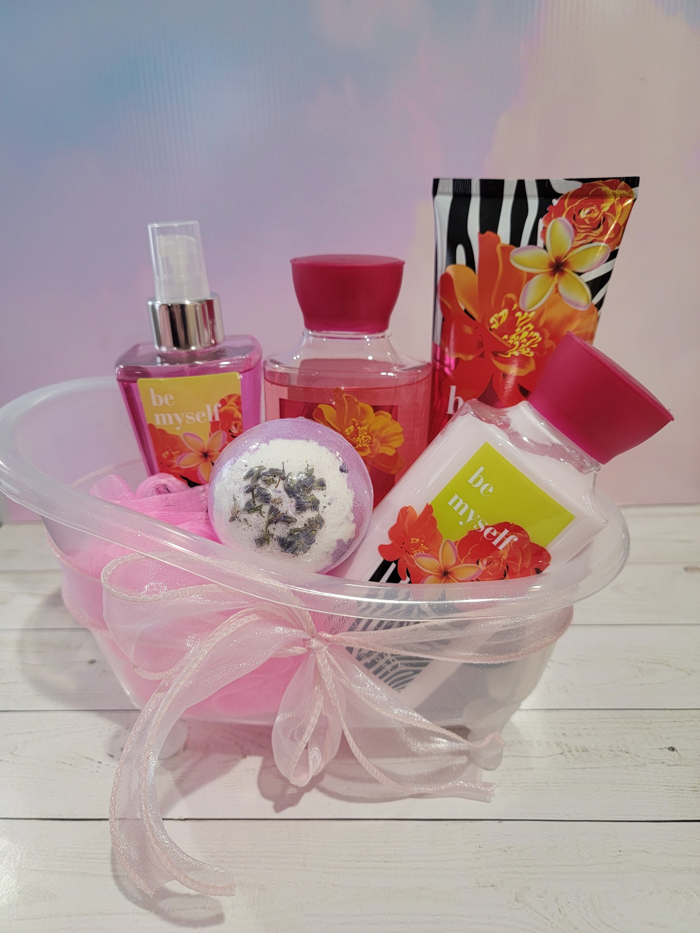 Spa Gift Set, Mini Bath Tub Spa Gift Set, Body Care Gift Set - Etsy