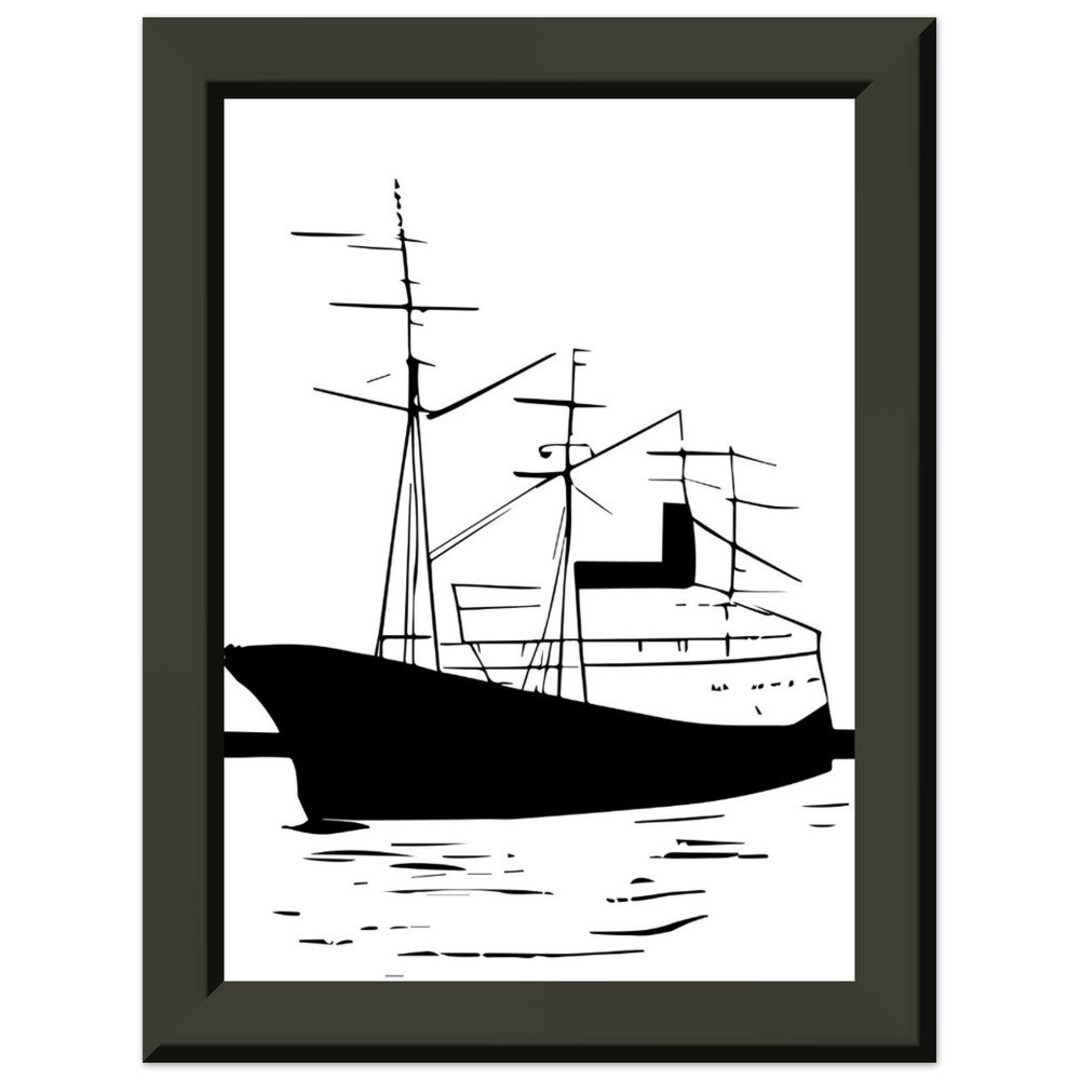 Shipping Decor,boat Symbols Wall Vintage Home Living Room Decoration ...