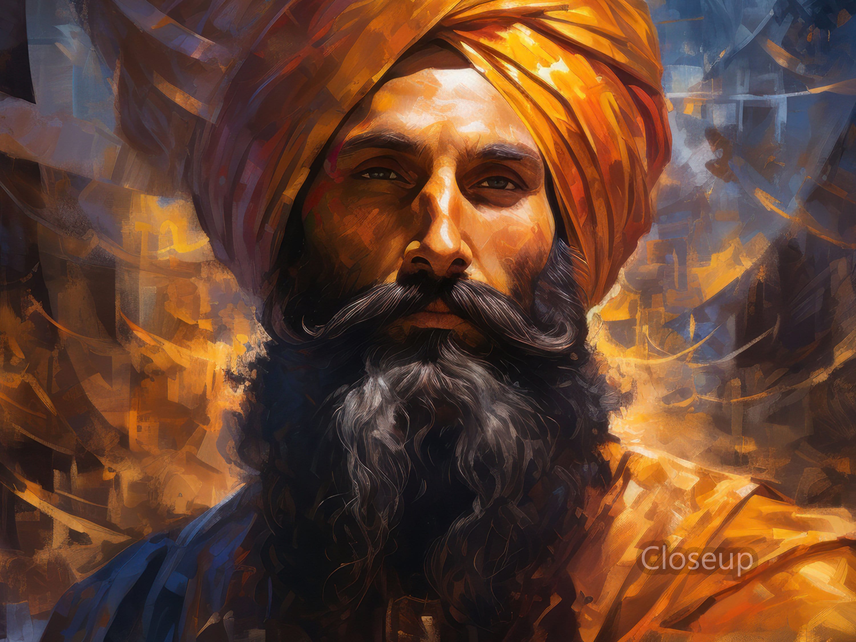 Chronicles of Courage Sikh Poster Sikh Wall Art Sikh Art Sikh Prints ...