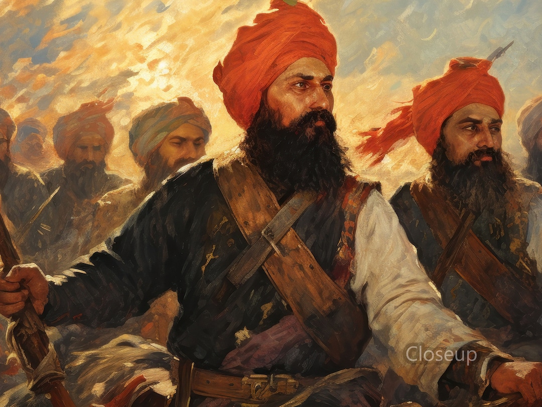 Resplendent Reverie | 550+ DPI Sikh Poster | Sikh Wall Art | Sikh Art ...