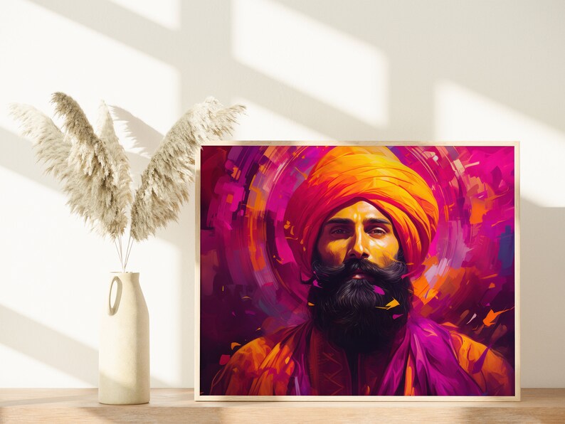 Punjab's Palette Sikh Poster Sikh Wall Art Sikh Art Sikh Prints Sikh ...