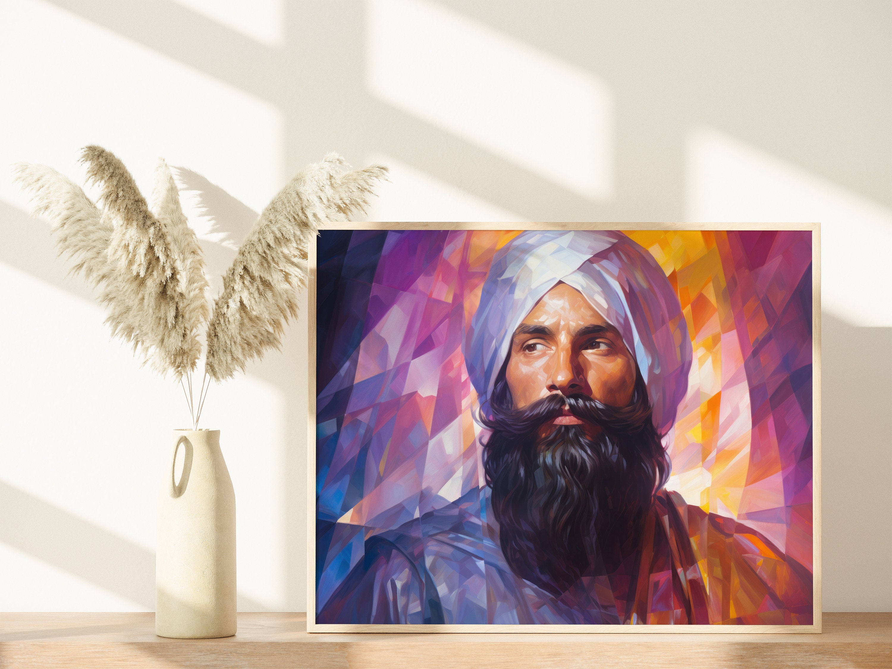 Mystic Reverence Sikh Poster Sikh Wall Art Sikh Art Sikh Prints Sikh ...
