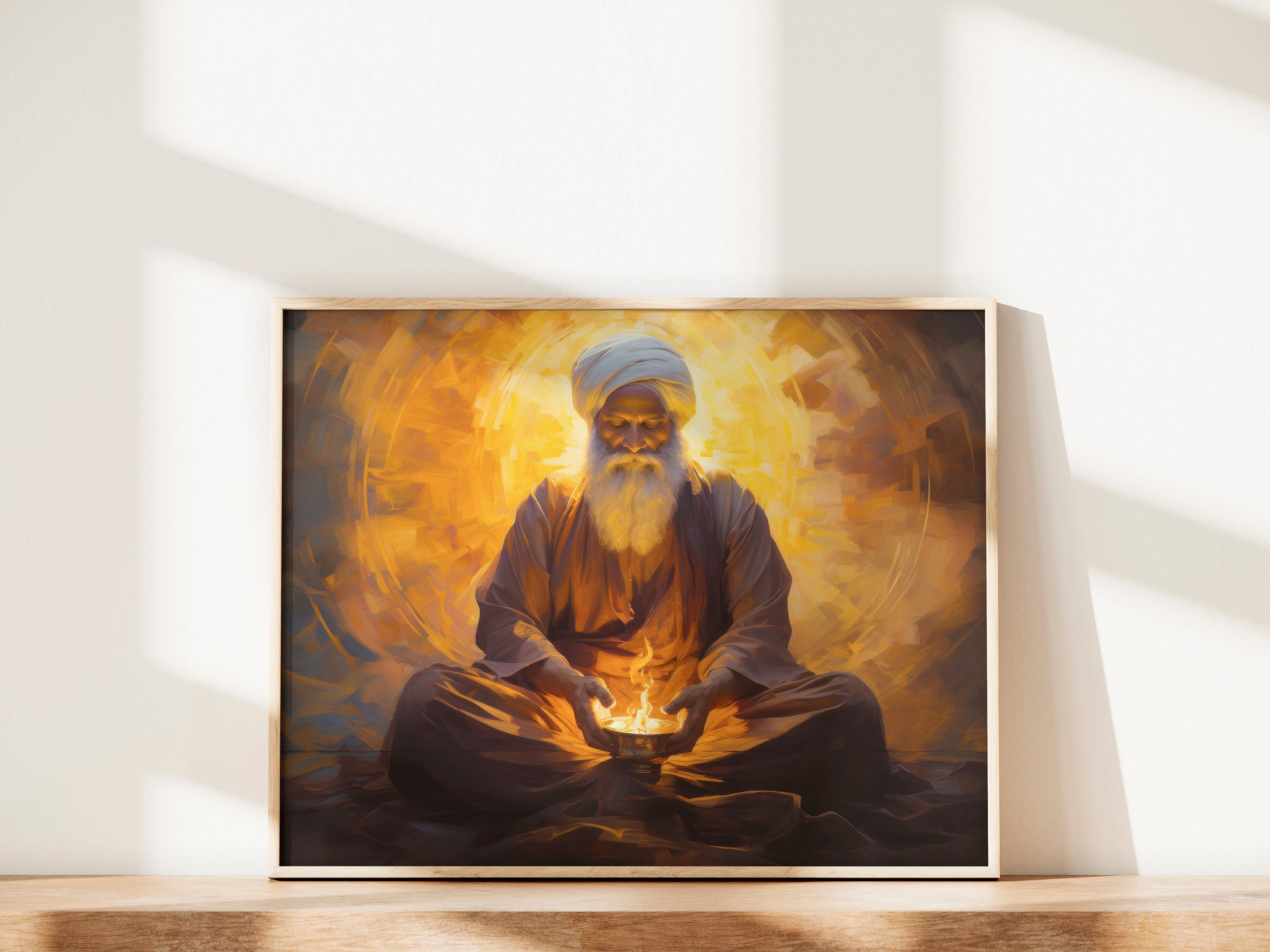 Solemn Splendor Sikh Poster Sikh Wall Art Sikh Art Sikh Prints Sikh ...