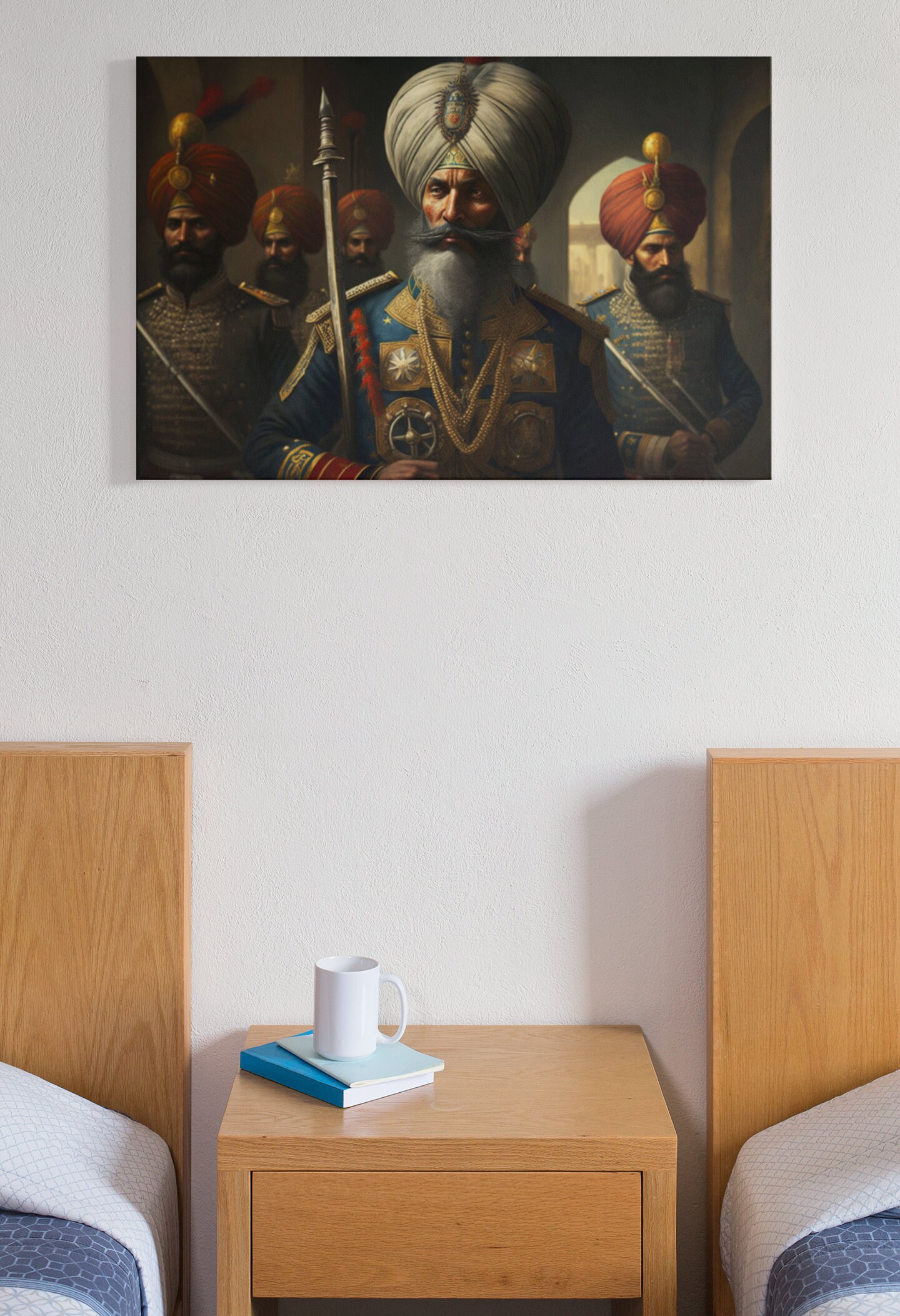 The Sikh Code Illustration - Digital Print | Sikh Art | Sikh Wall Art ...