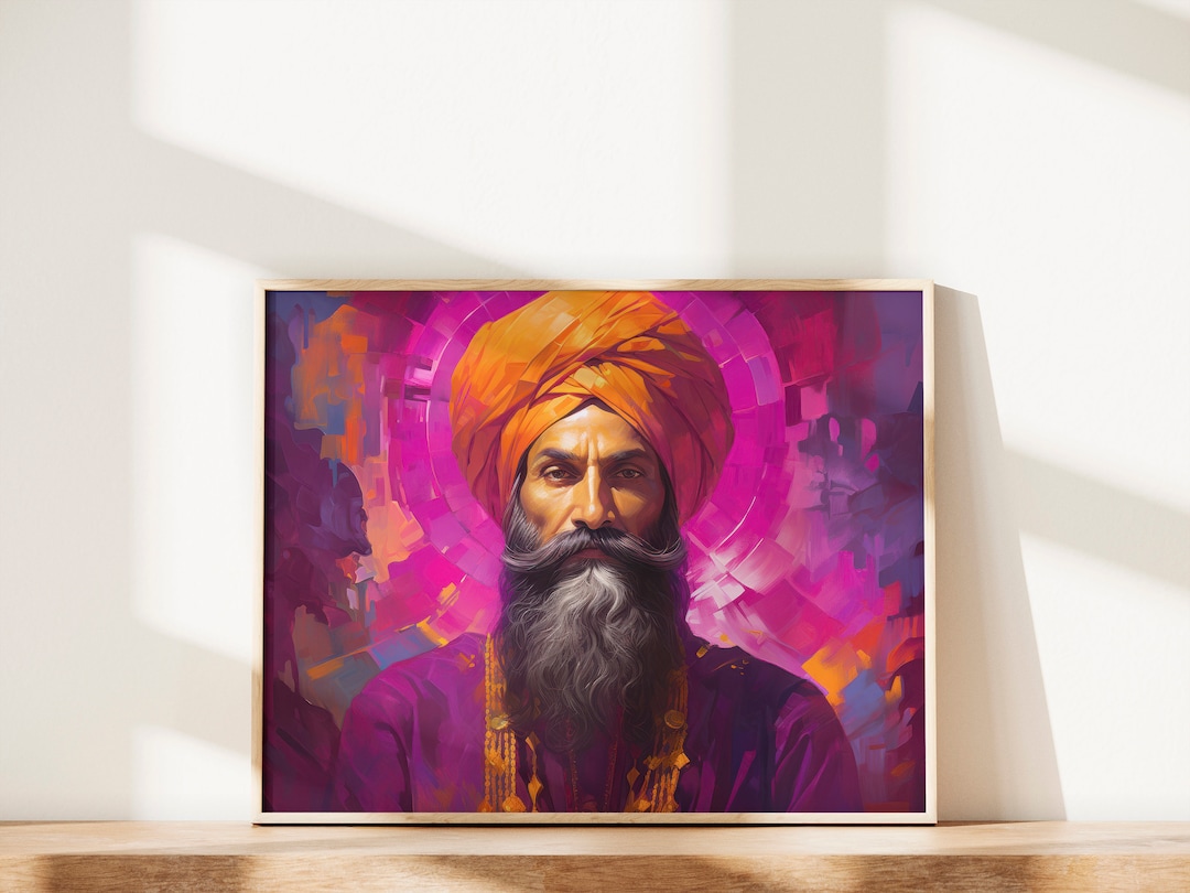 Majestic Resilience | Sikh Poster | Sikh Wall Art | Sikh Art | Sikh ...