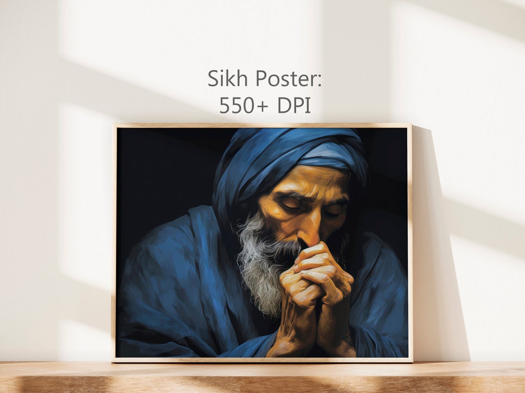Renaissance Reflection | 550+ DPI Poster | Religious Art | Sikh Art ...
