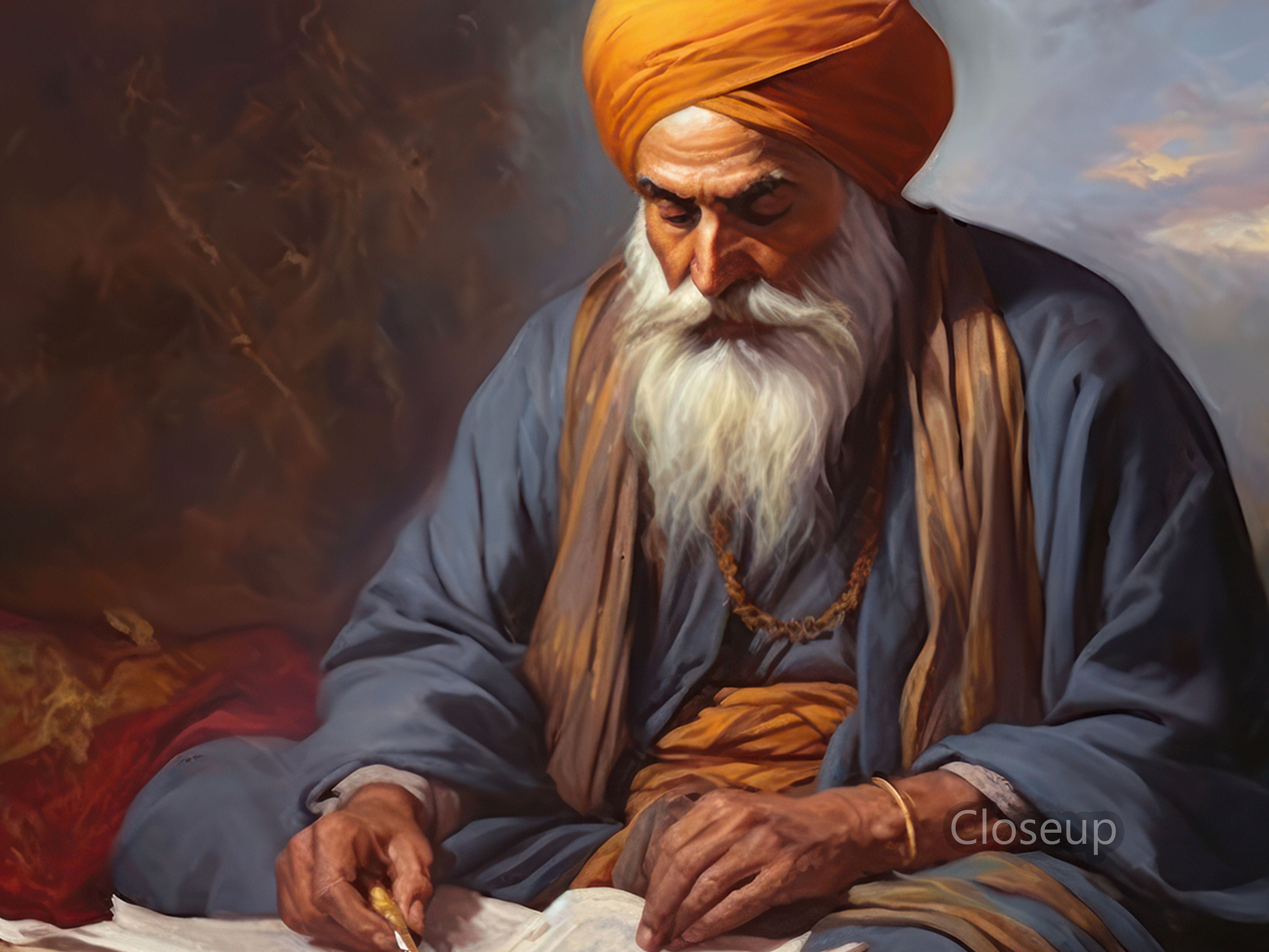 Threads of Time | Sikh Poster | Sikh Wall Art | Sikh Art | Sikh Prints ...