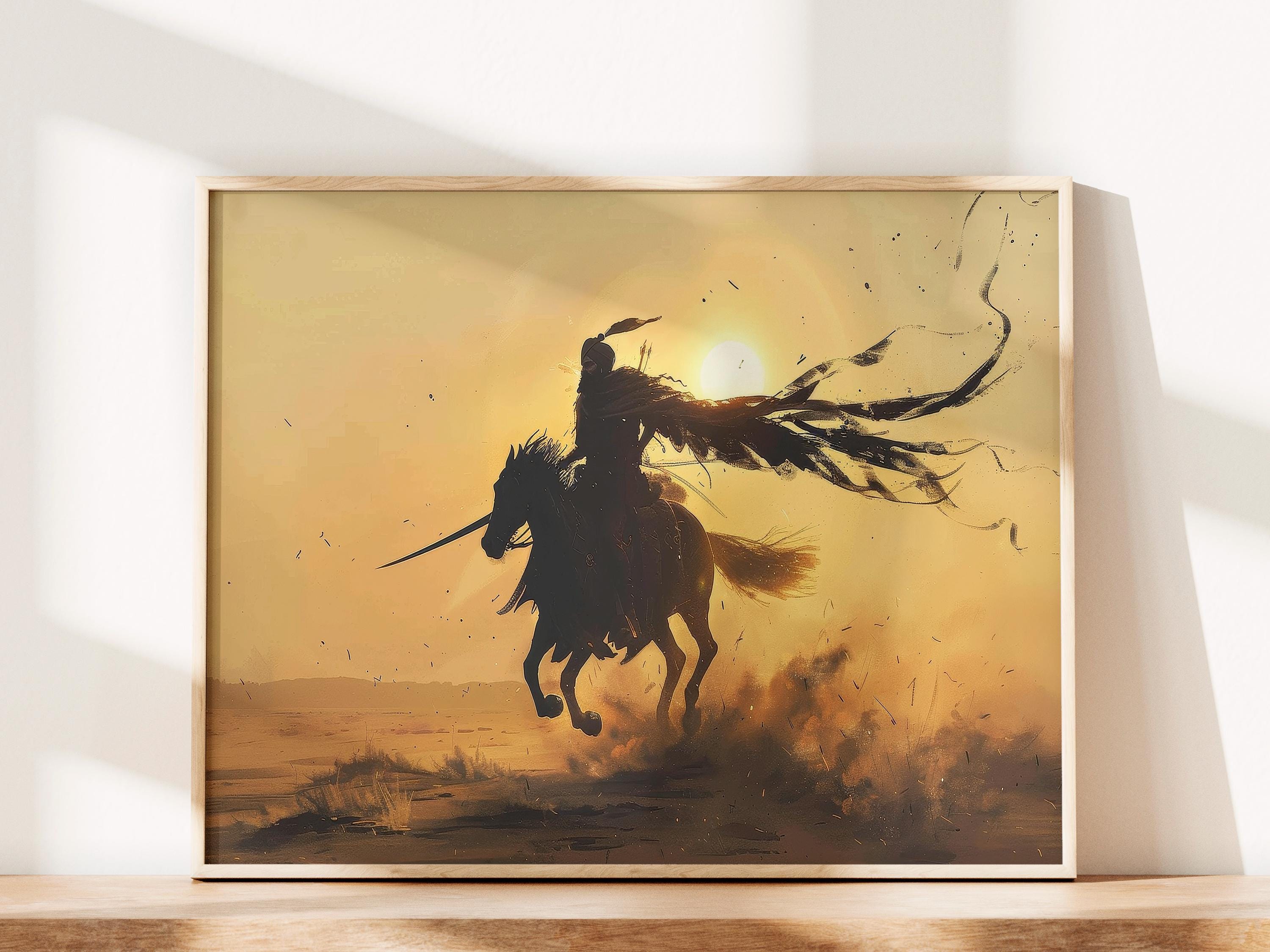 Sikh Warrior | Unframed Poster | Sikh Wall Art Sikh Religious Art Sikh ...