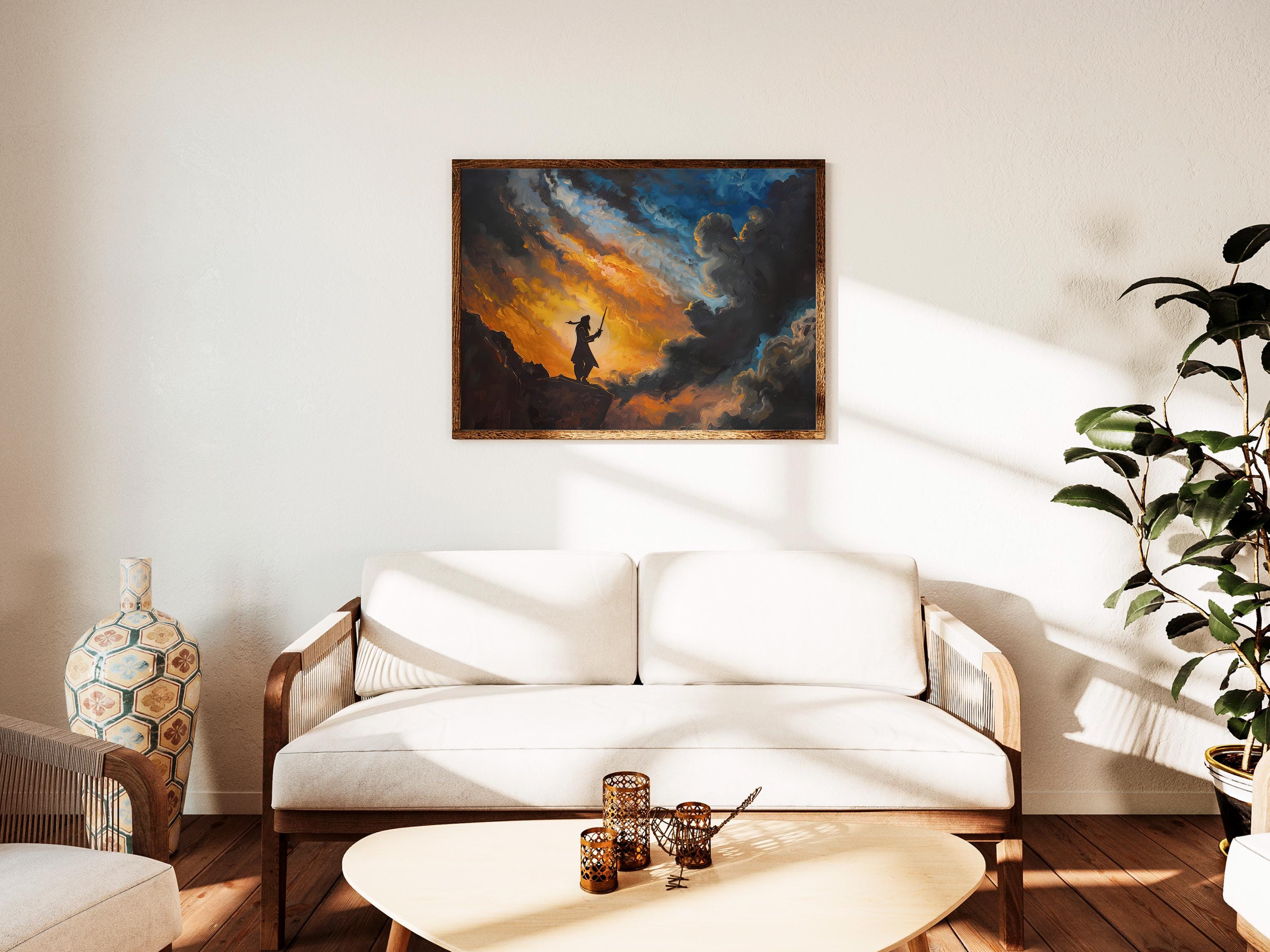 Sikh Warrior | Unframed Poster | Sikh Wall Art Sikh Religious Art Sikh ...