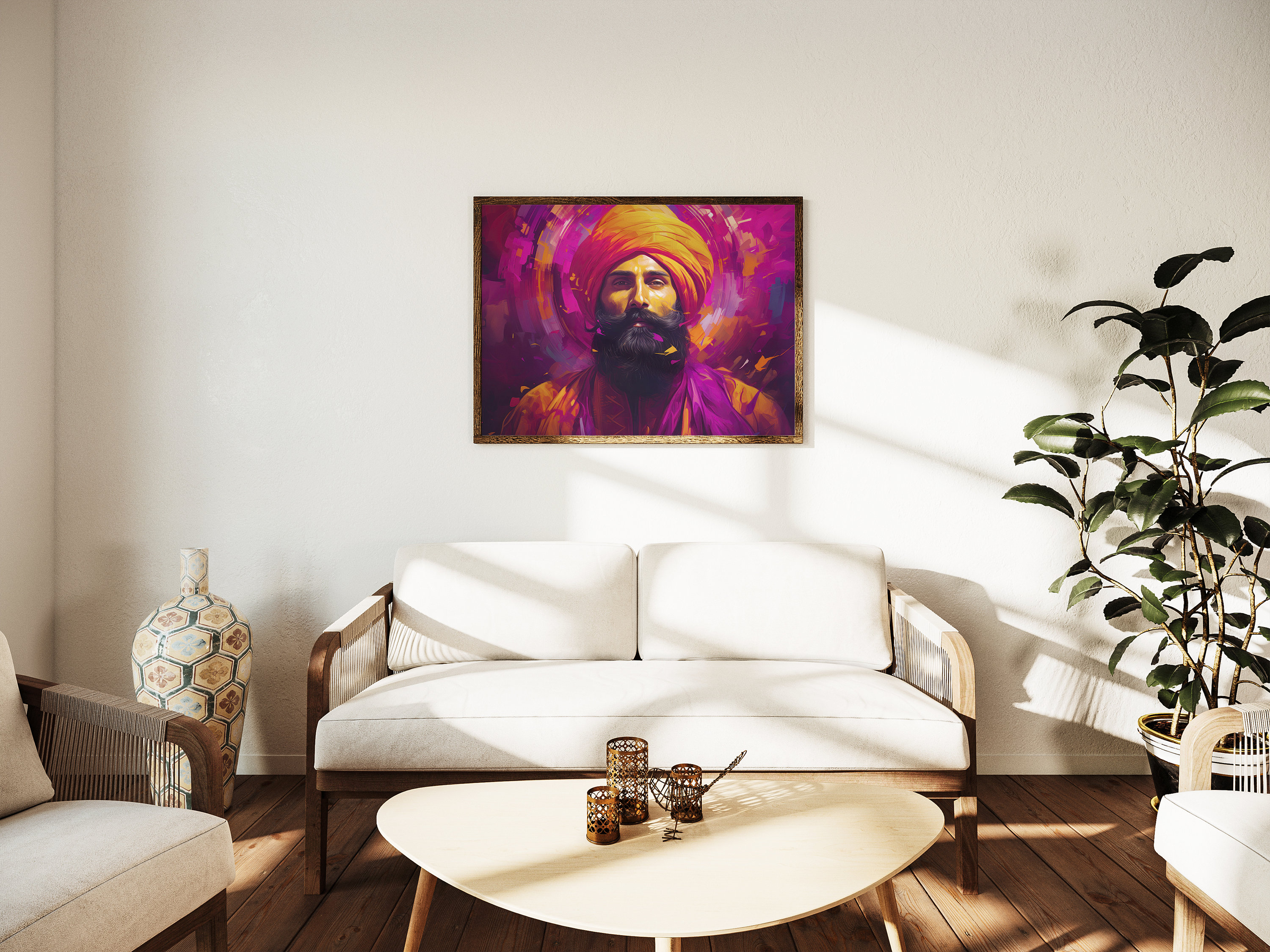 Punjab's Palette Sikh Poster Sikh Wall Art Sikh Art Sikh Prints Sikh ...