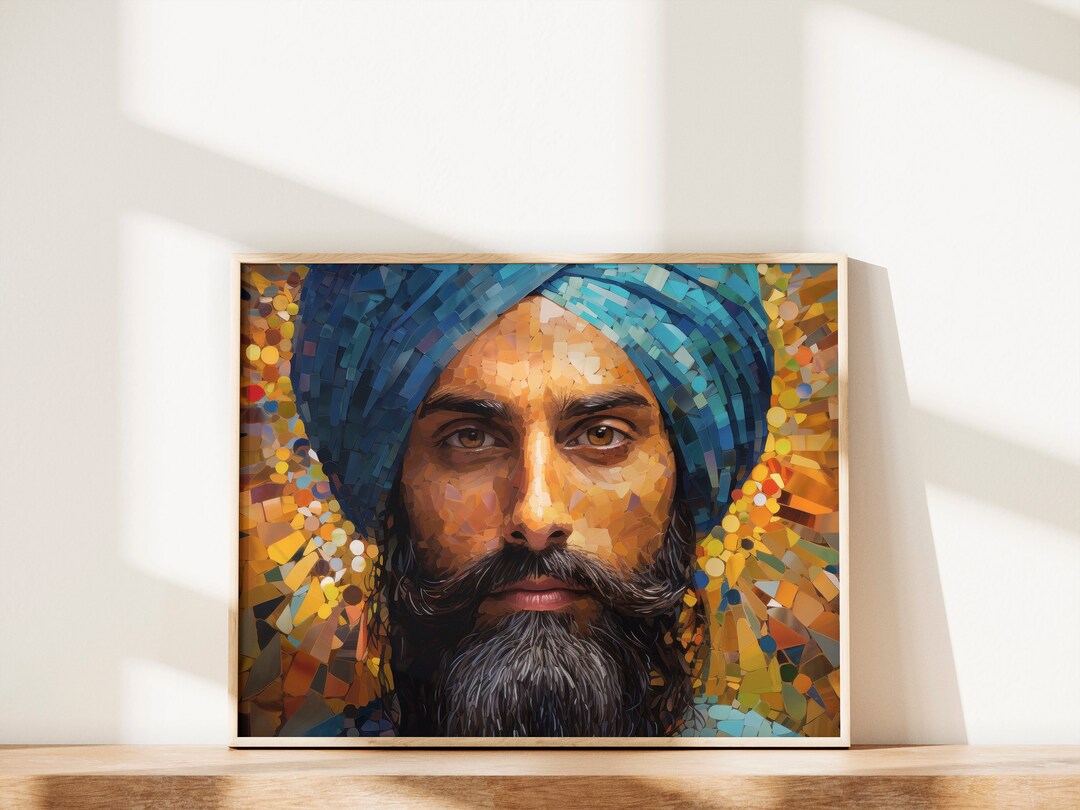Verdant Valor | Sikh Poster | Sikh Wall Art | Sikh Art | Sikh Prints ...