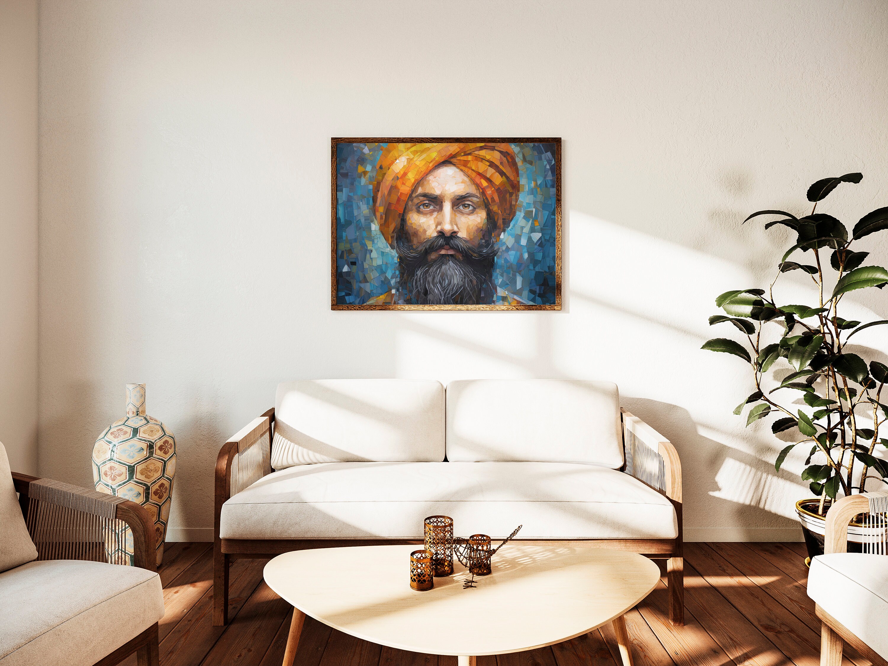 Sacred Strokes Sikh Poster Sikh Wall Art Sikh Art Sikh Prints Sikh ...
