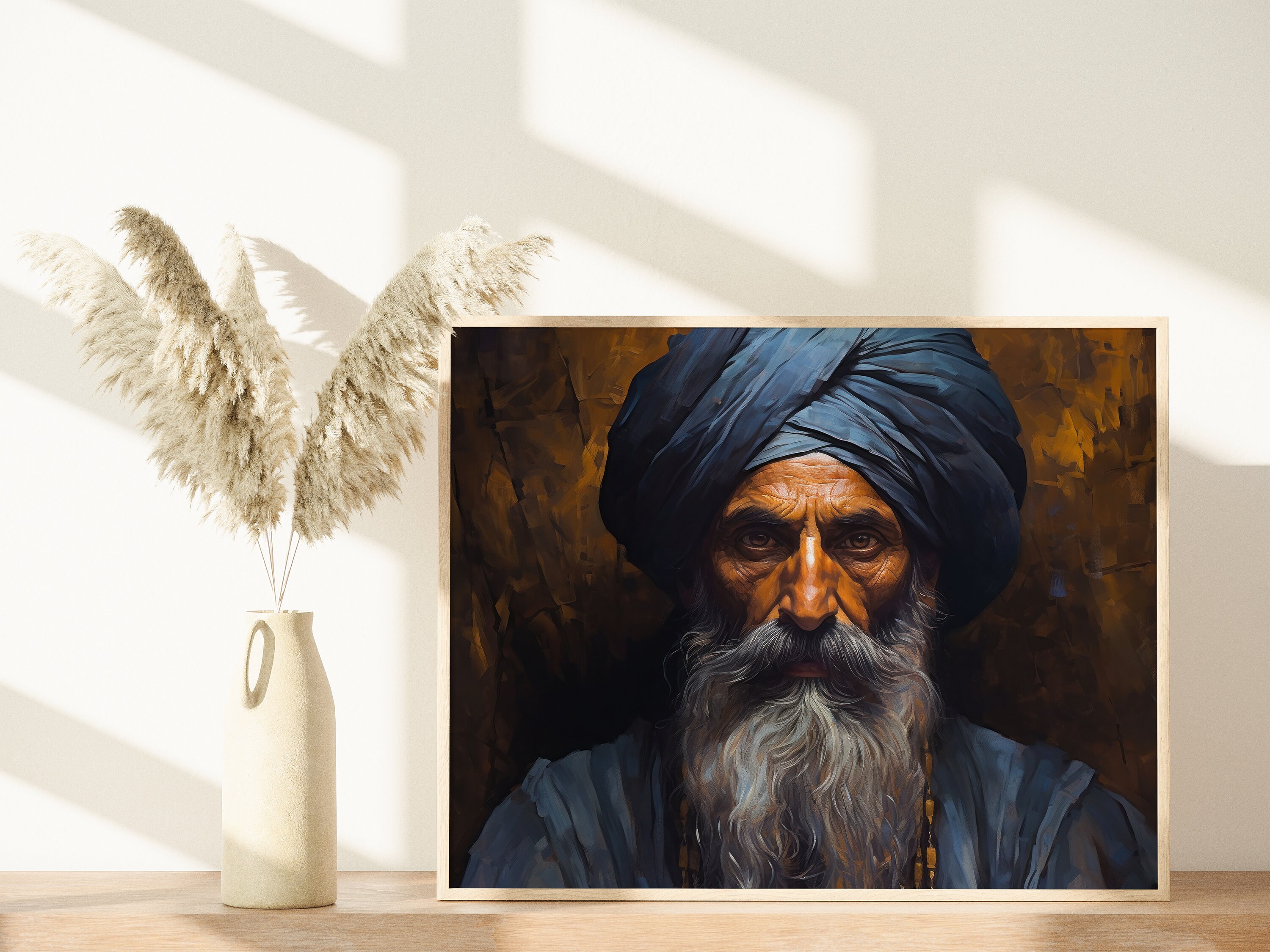 Stalwart Spectrum | 550+ DPI Sikh Poster | Digital Wall Art | Sikh Art ...