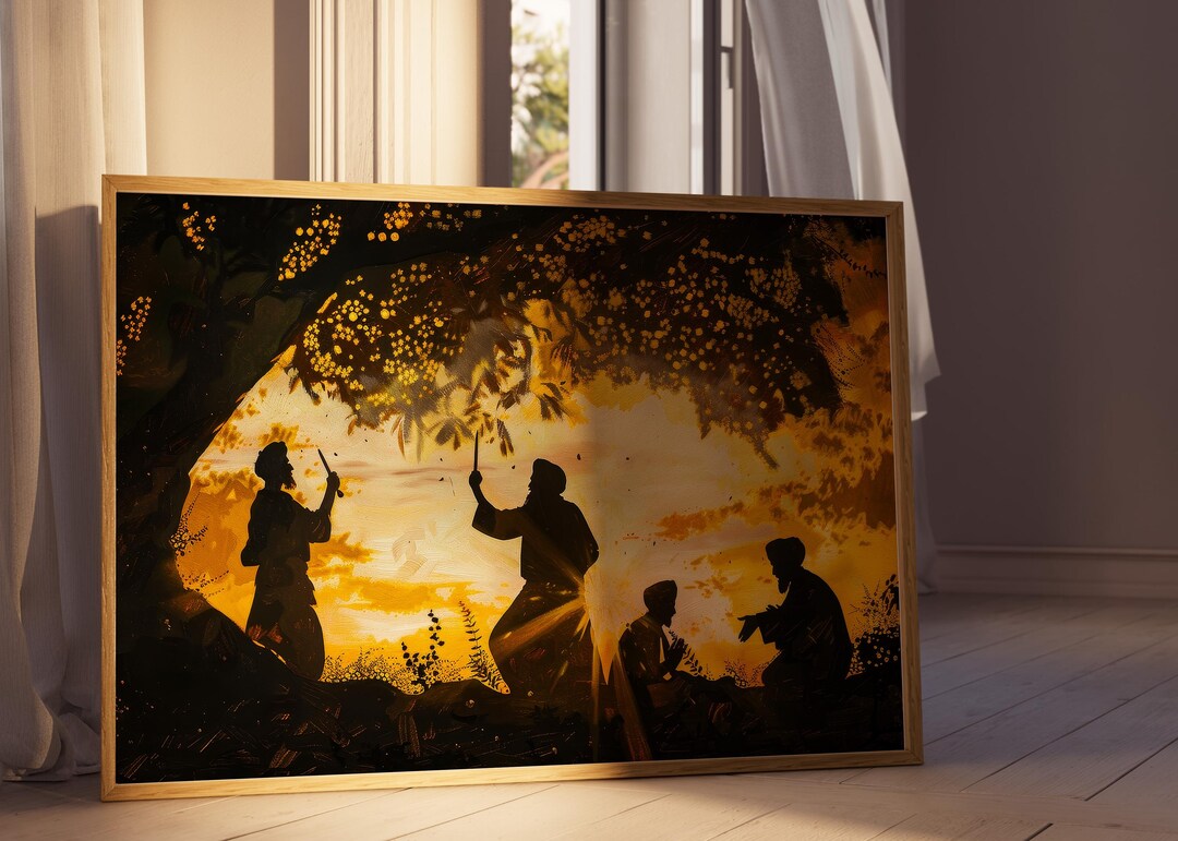Sikh Warrior | Unframed Poster | Sikh Wall Art Sikh Religious Art Sikh ...