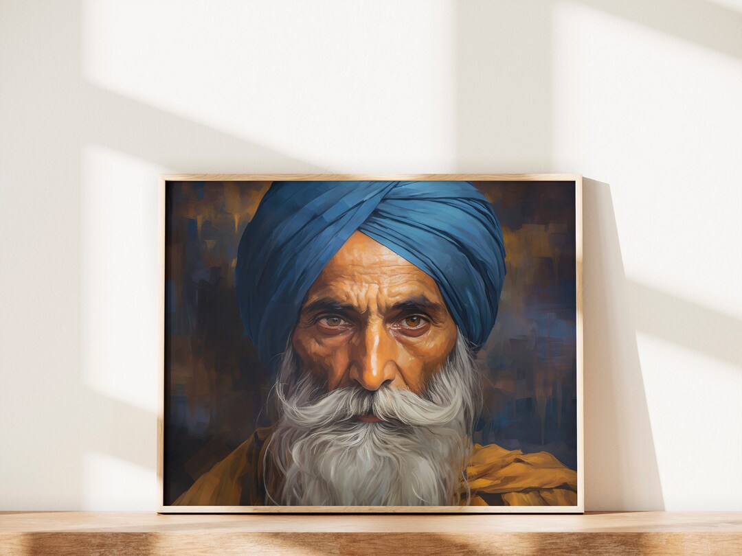 Embers of Endurance | Sikh Poster | Digital Wall Art | Sikh Art ...