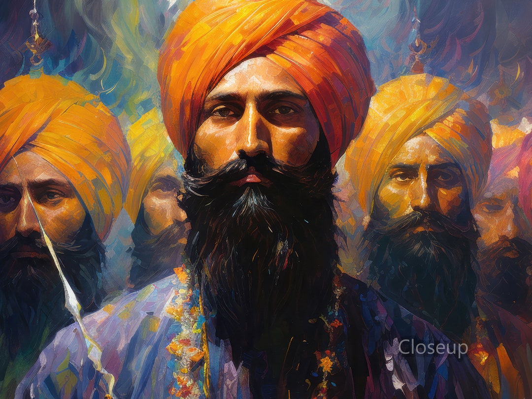 Faith Reimagined | 550+ DPI Poster | Religious Art | Sikh Art | Sikh ...