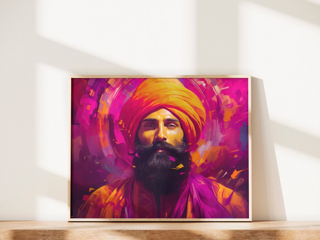 Punjab's Palette | Sikh Poster | Sikh Wall Art | Sikh Art | Sikh Prints ...