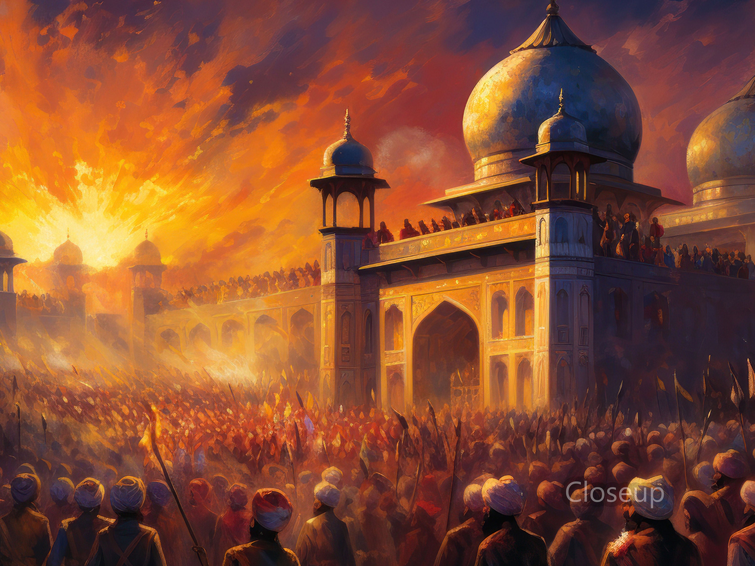 Sikhism's Resonance | 550+ DPI Poster | Religious Art | Sikh Art | Sikh ...