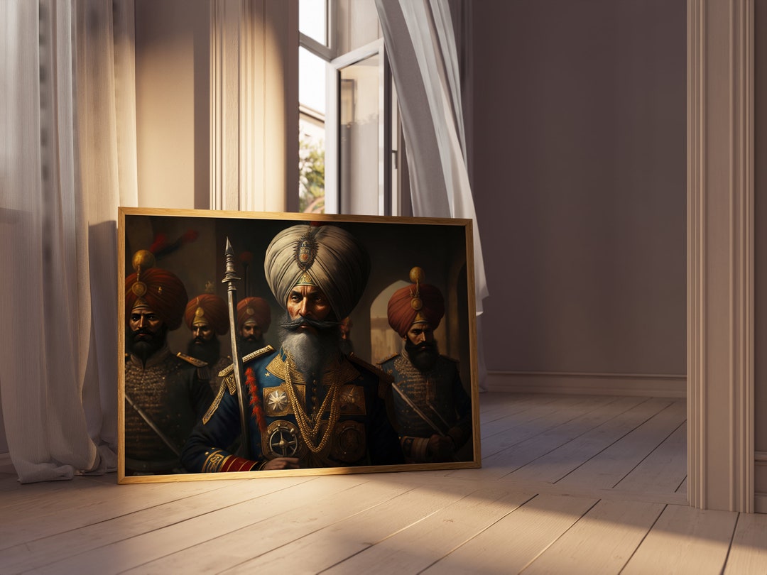 The Sikh Code Illustration 550 + DPI Sikh Poster | Religious Art | Sikh ...