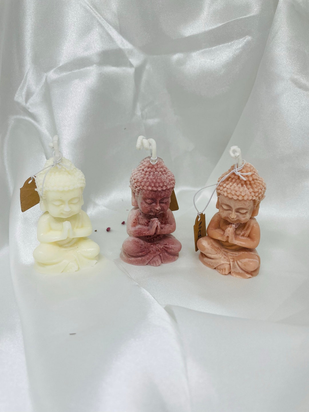 Bouda Namasté Candle Assortment of 3 Colors for Zen Harmony - Etsy