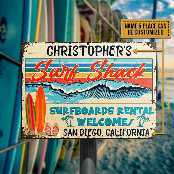 Surf Shack Decor - Etsy