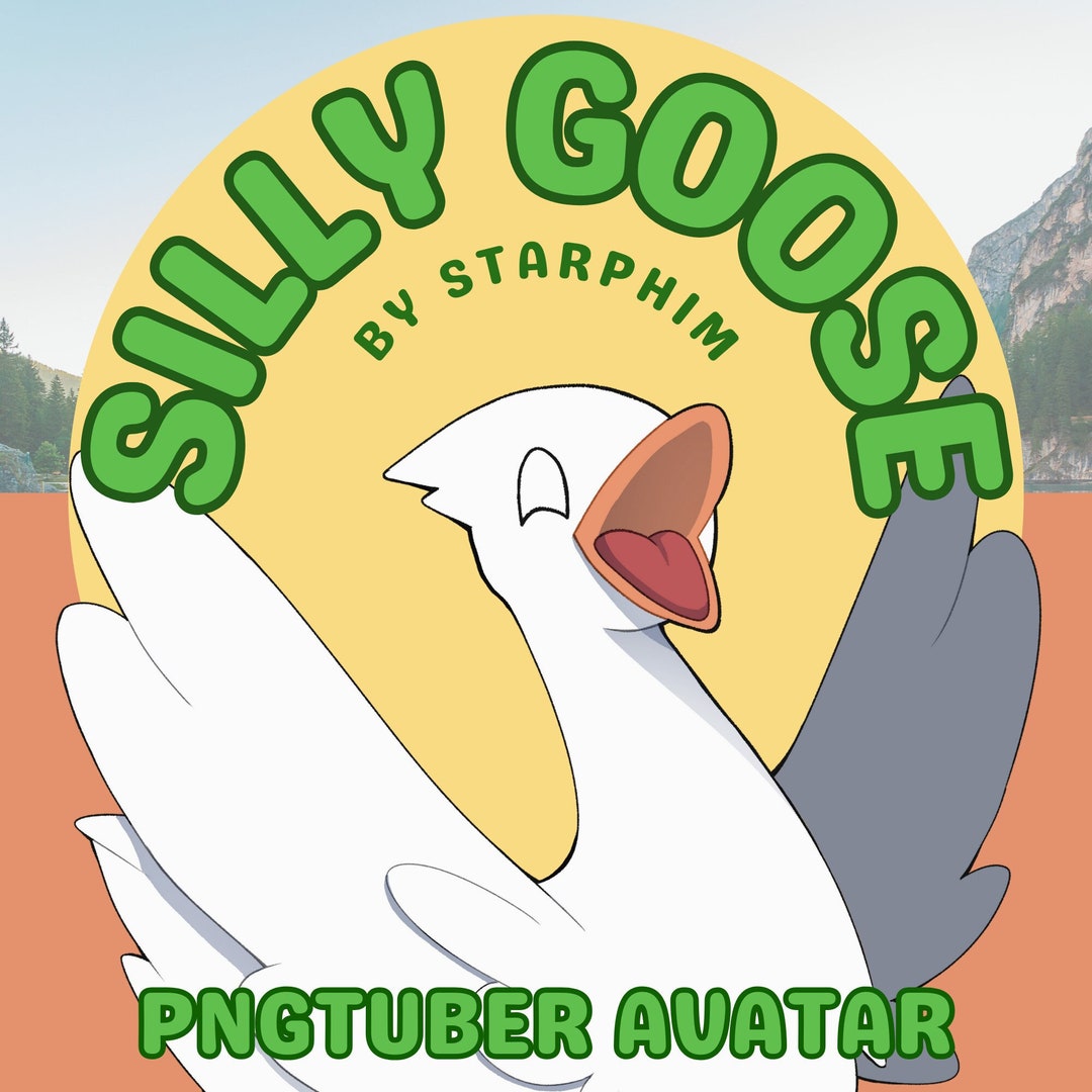 Silly Goose - Pngtuber Avatar - Etsy
