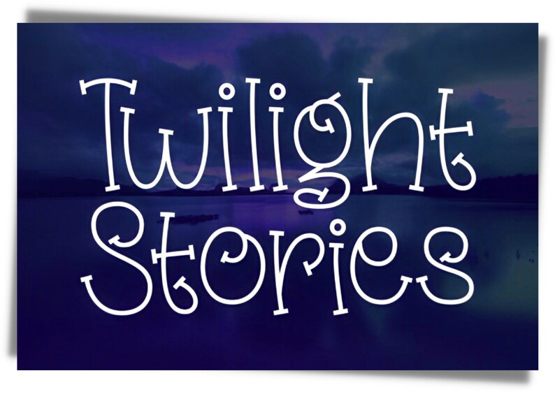 Twilight Stories Font Handwritten Font Wedding Font - Etsy