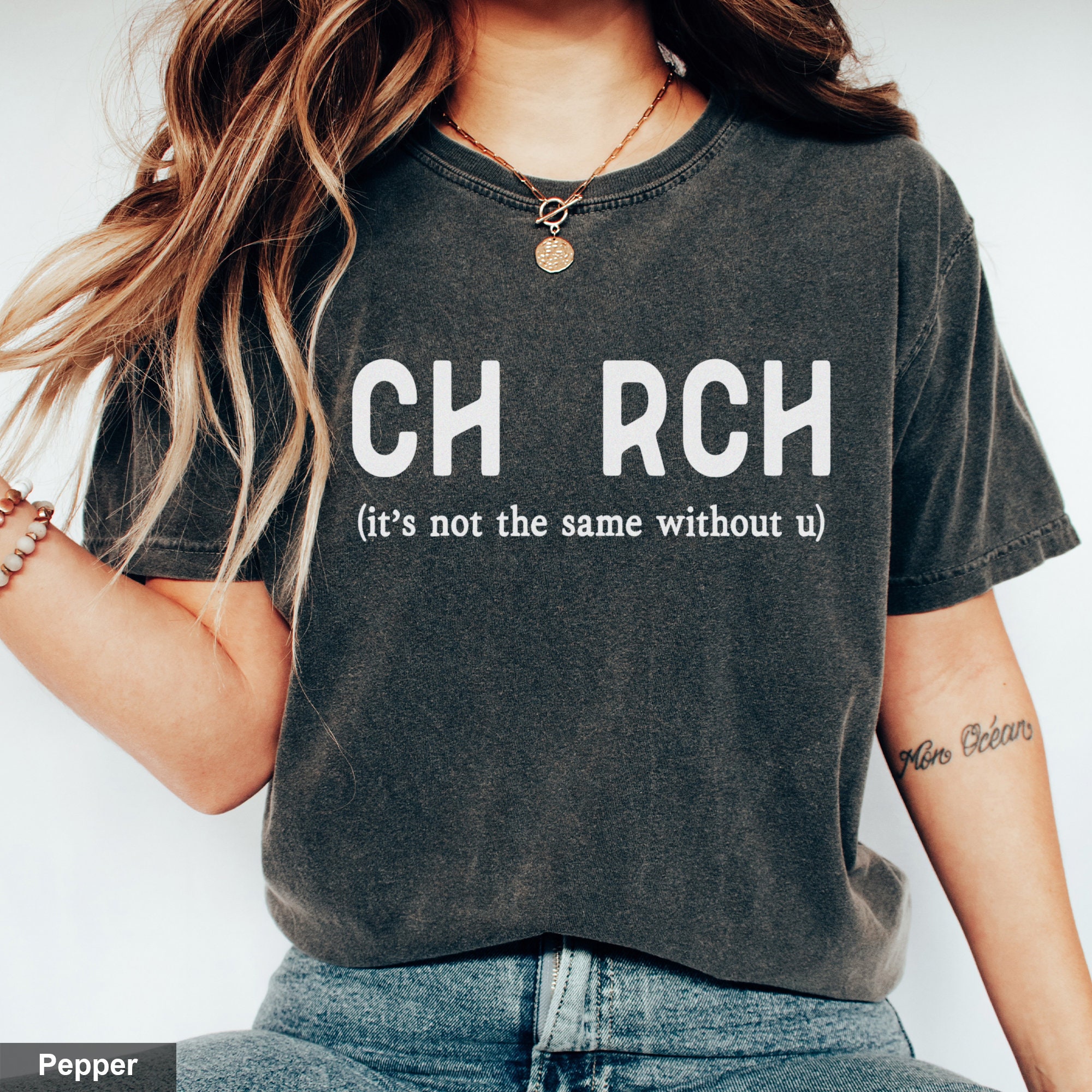 Church It's Not the Same Without U Shirt Church Group Shirt Trendy ...