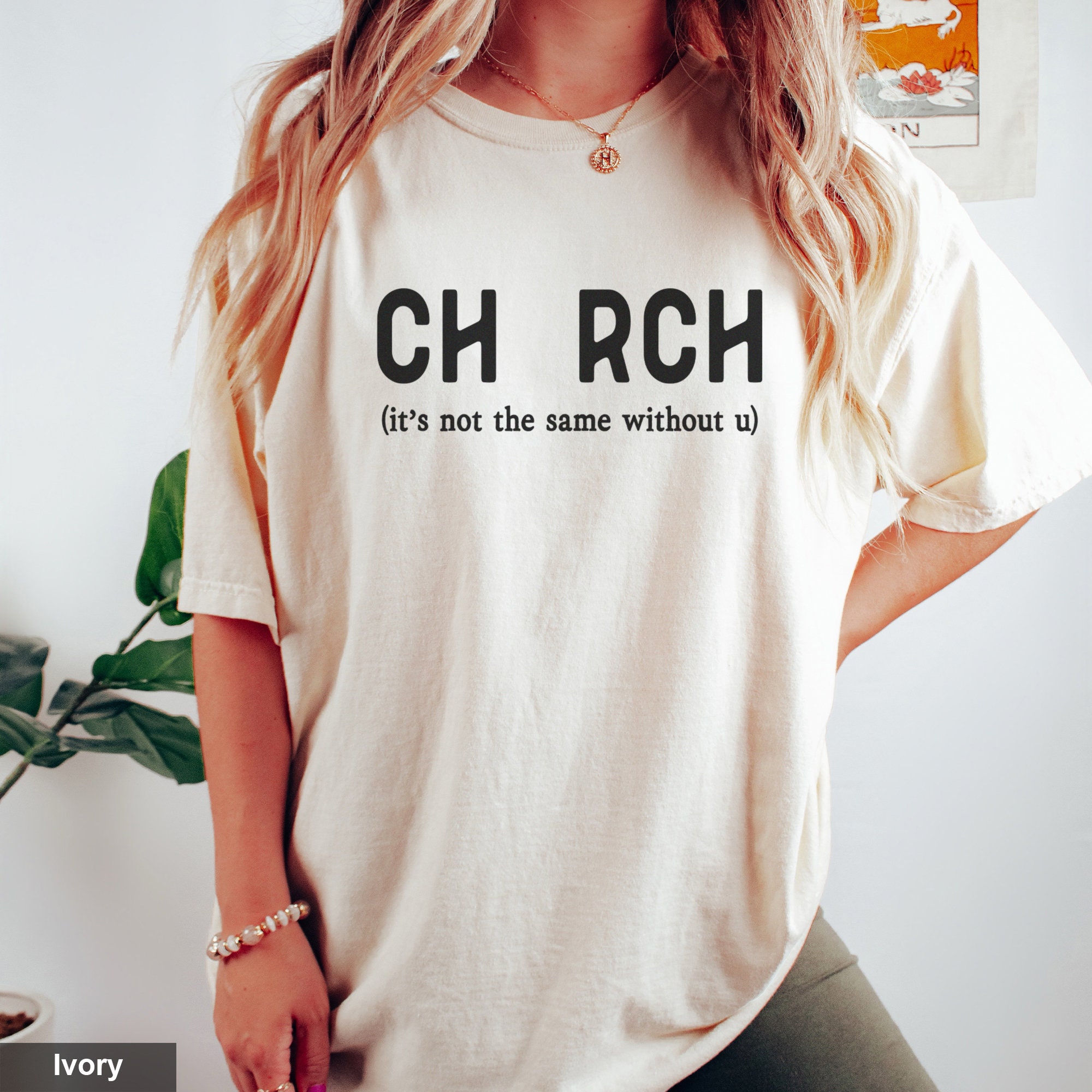 Church It's Not the Same Without U Shirt Church Group Shirt Trendy ...
