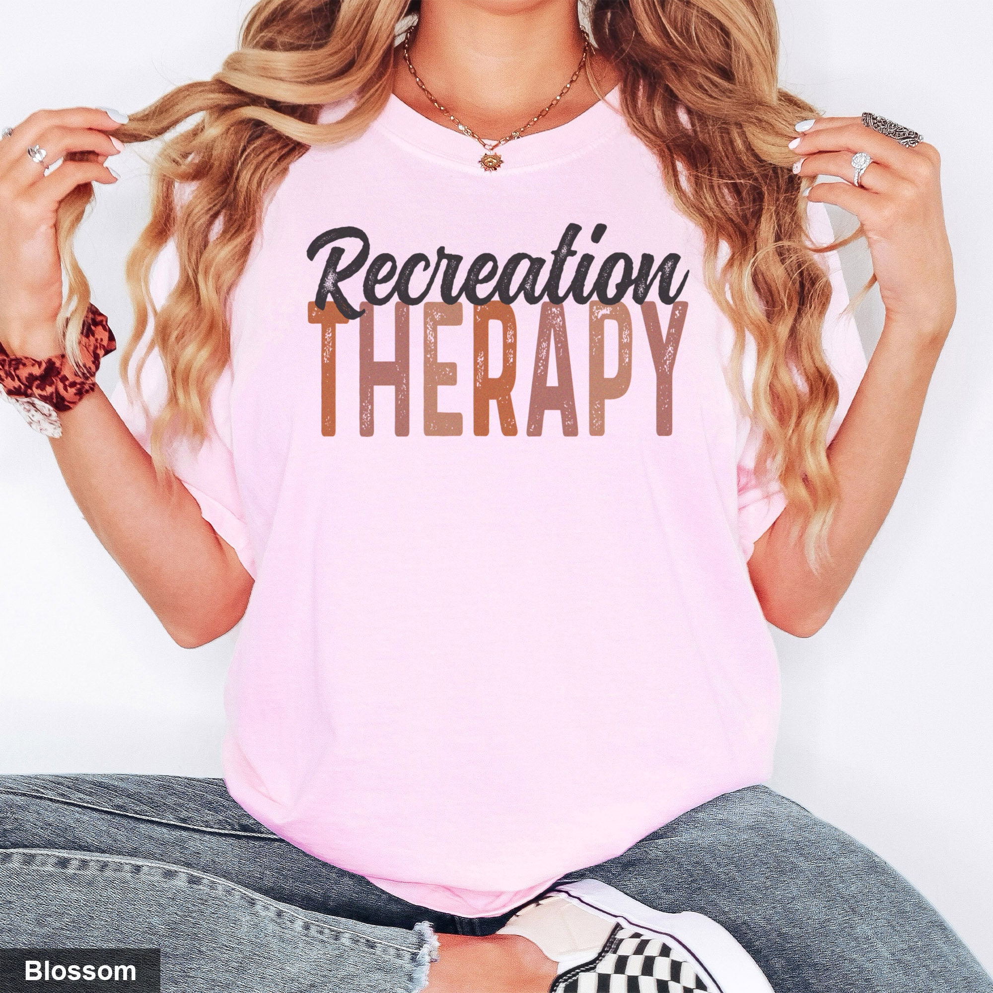 Recreation Therapy Shirt Recreation Therapist Shirt Rec Therapy T Shirt ...