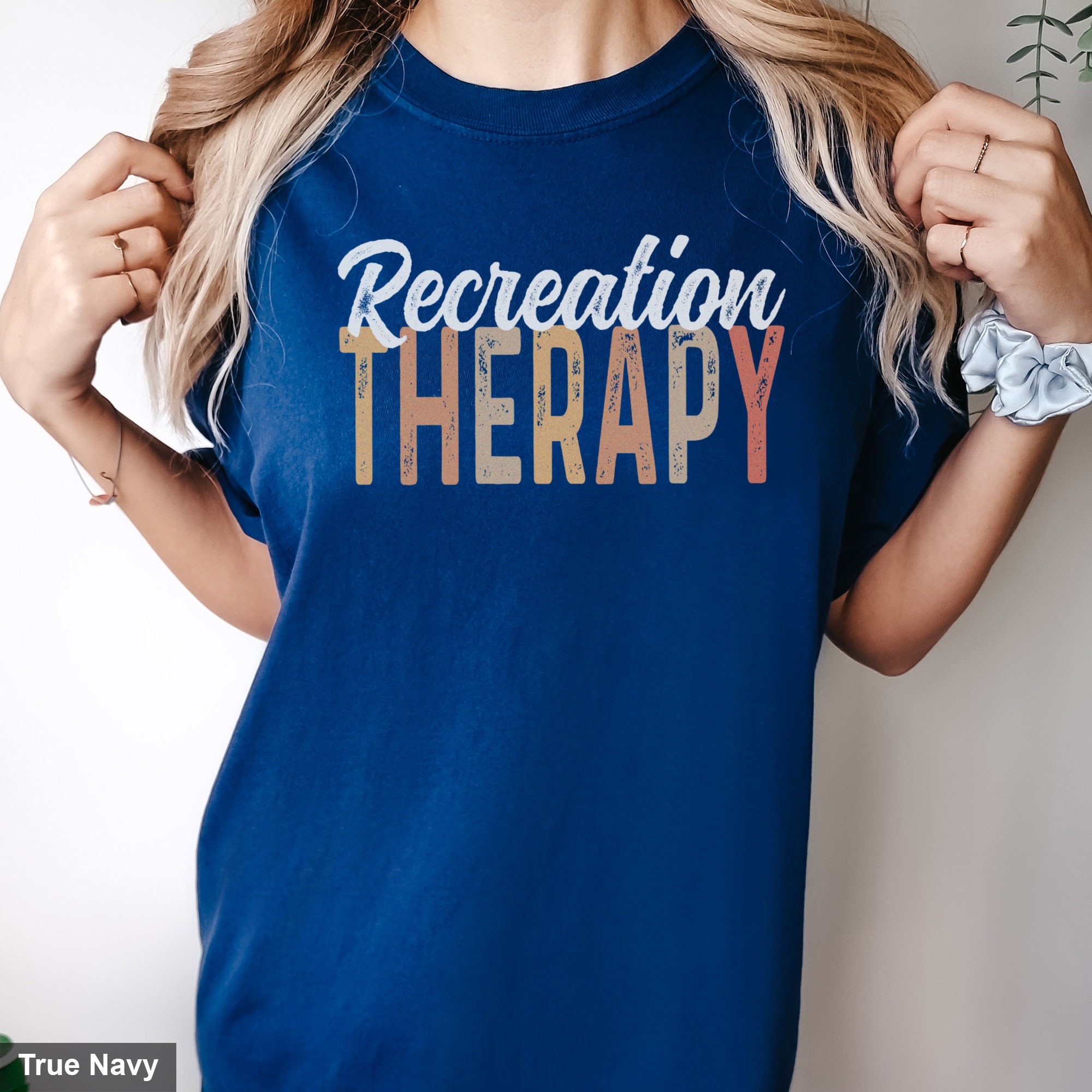 Recreation Therapy Shirt Recreation Therapist Shirt Rec Therapy T Shirt ...