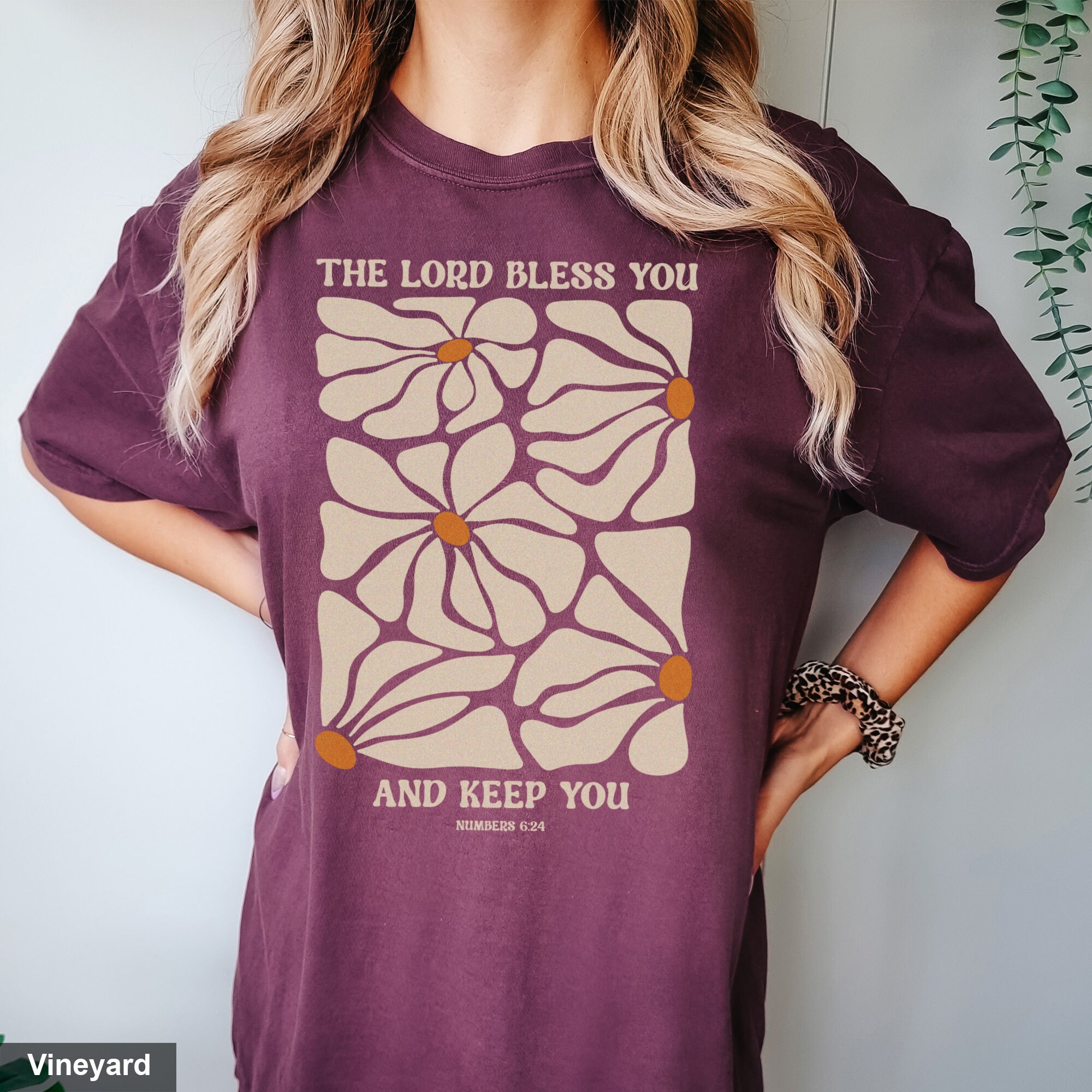 The Lord Bless You and Keep You Numbers 6 24 Worship Shirt Faith Based ...