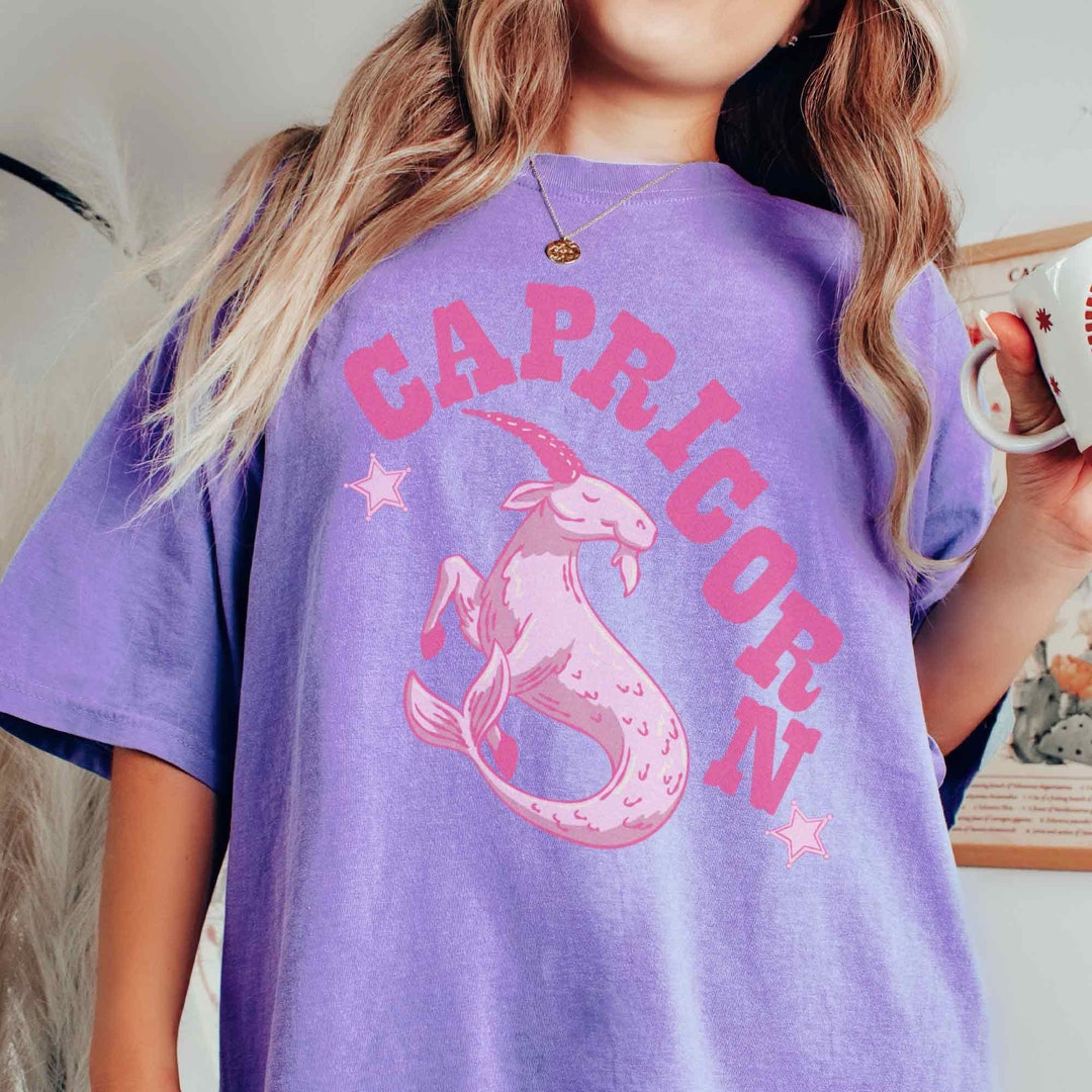 Capricorn T Shirt Big Capricorn Energy Capricorn Birthday Gift ...